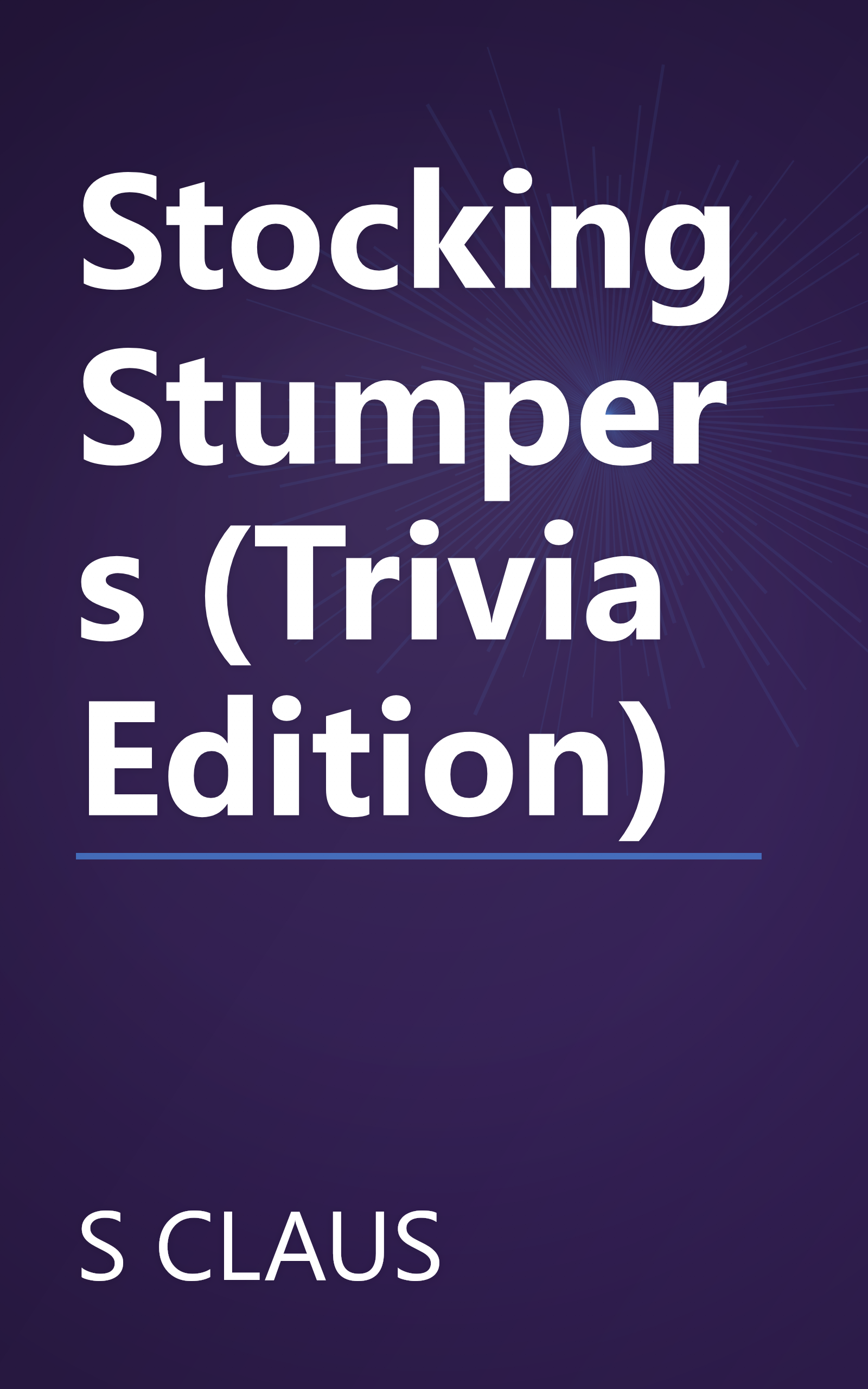 Stocking Stumpers (Trivia Edition) book cover