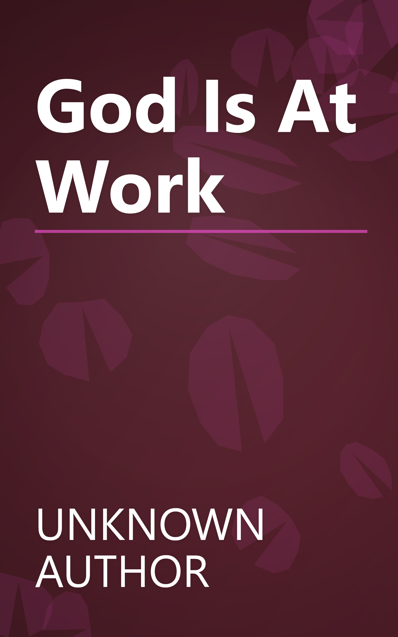 God Is At Work book cover