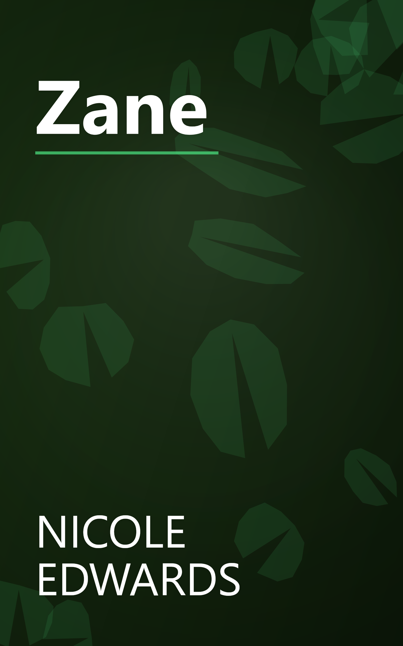 Zane book cover