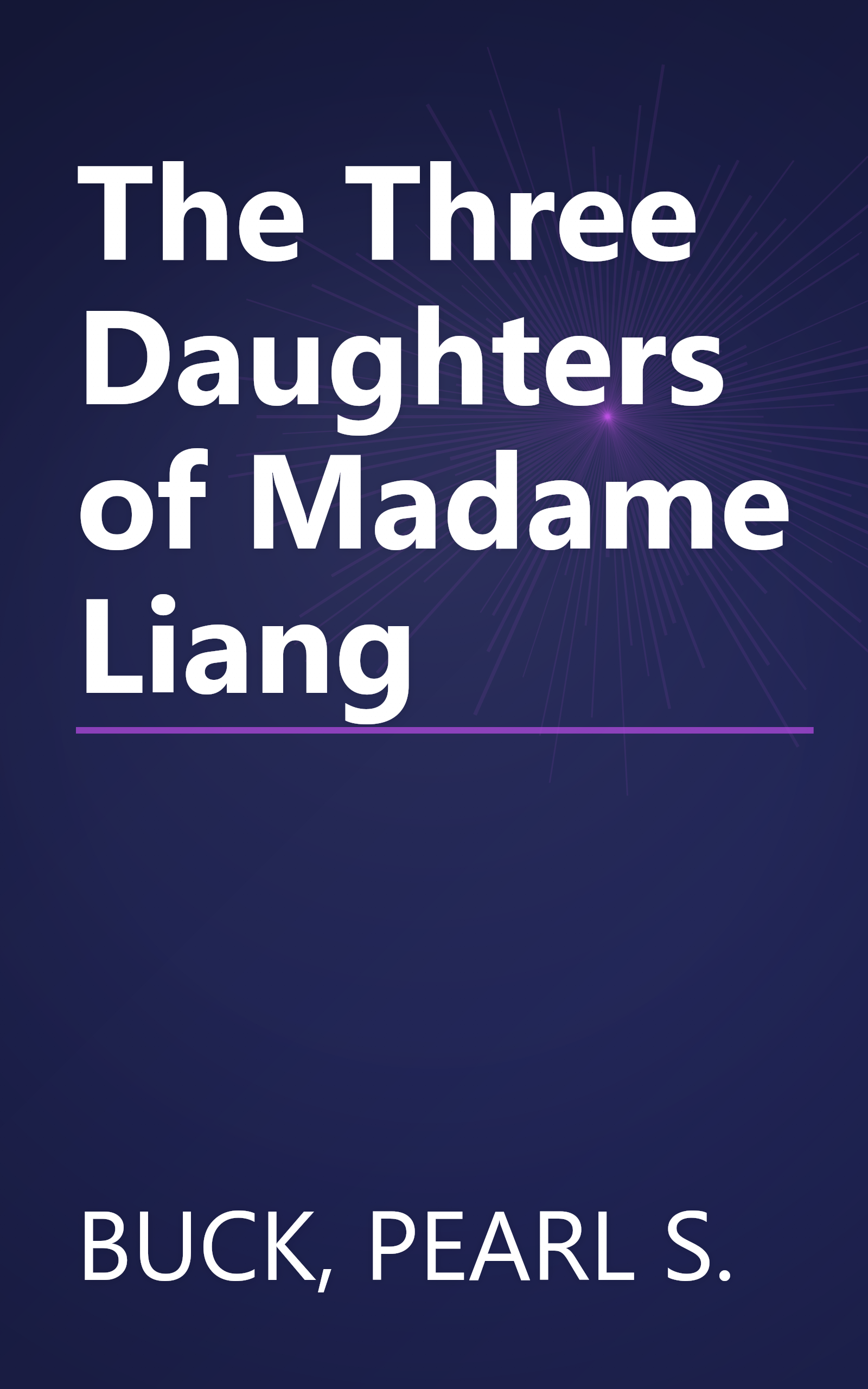 The Three Daughters of Madame Liang book cover