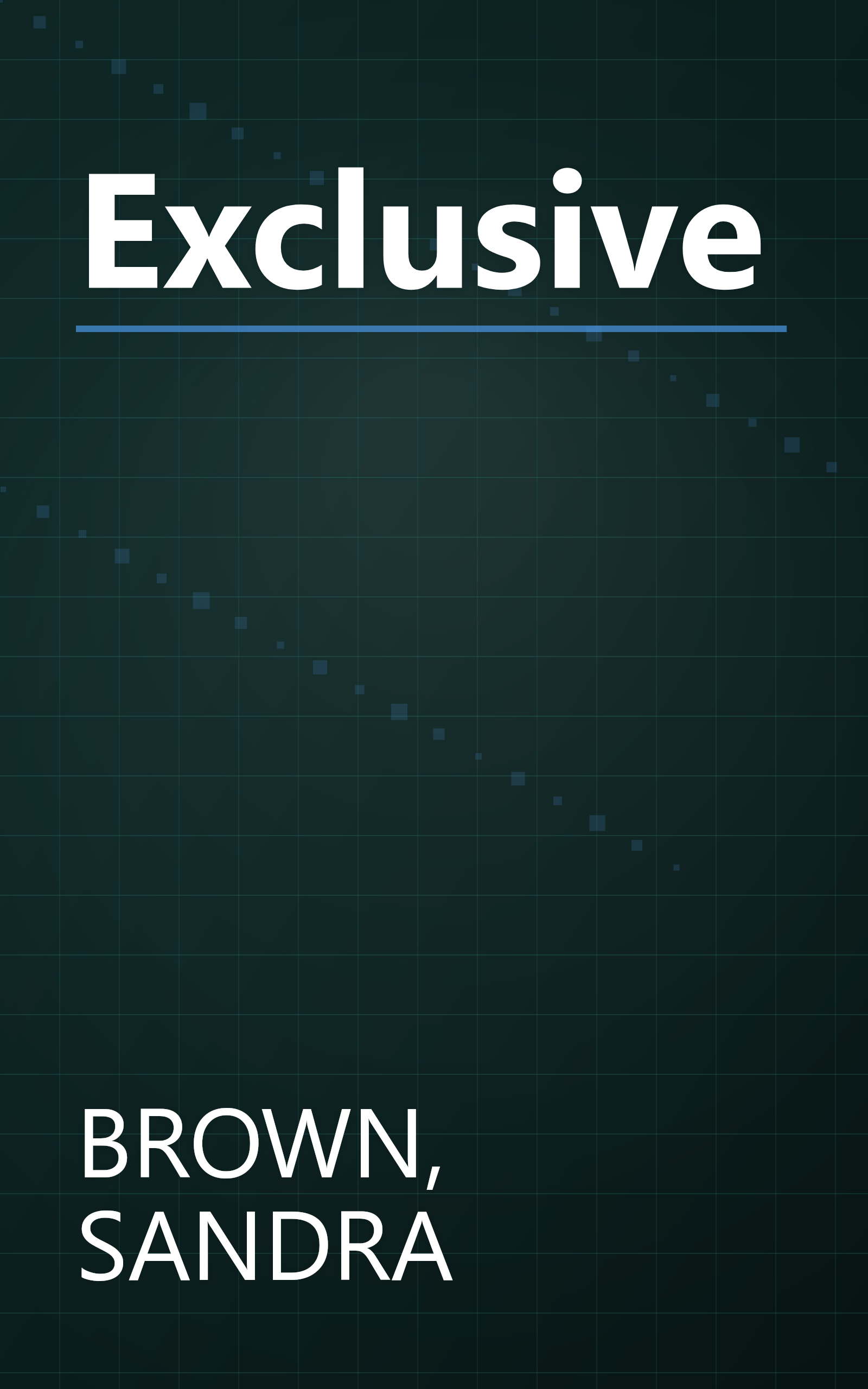 Exclusive book cover