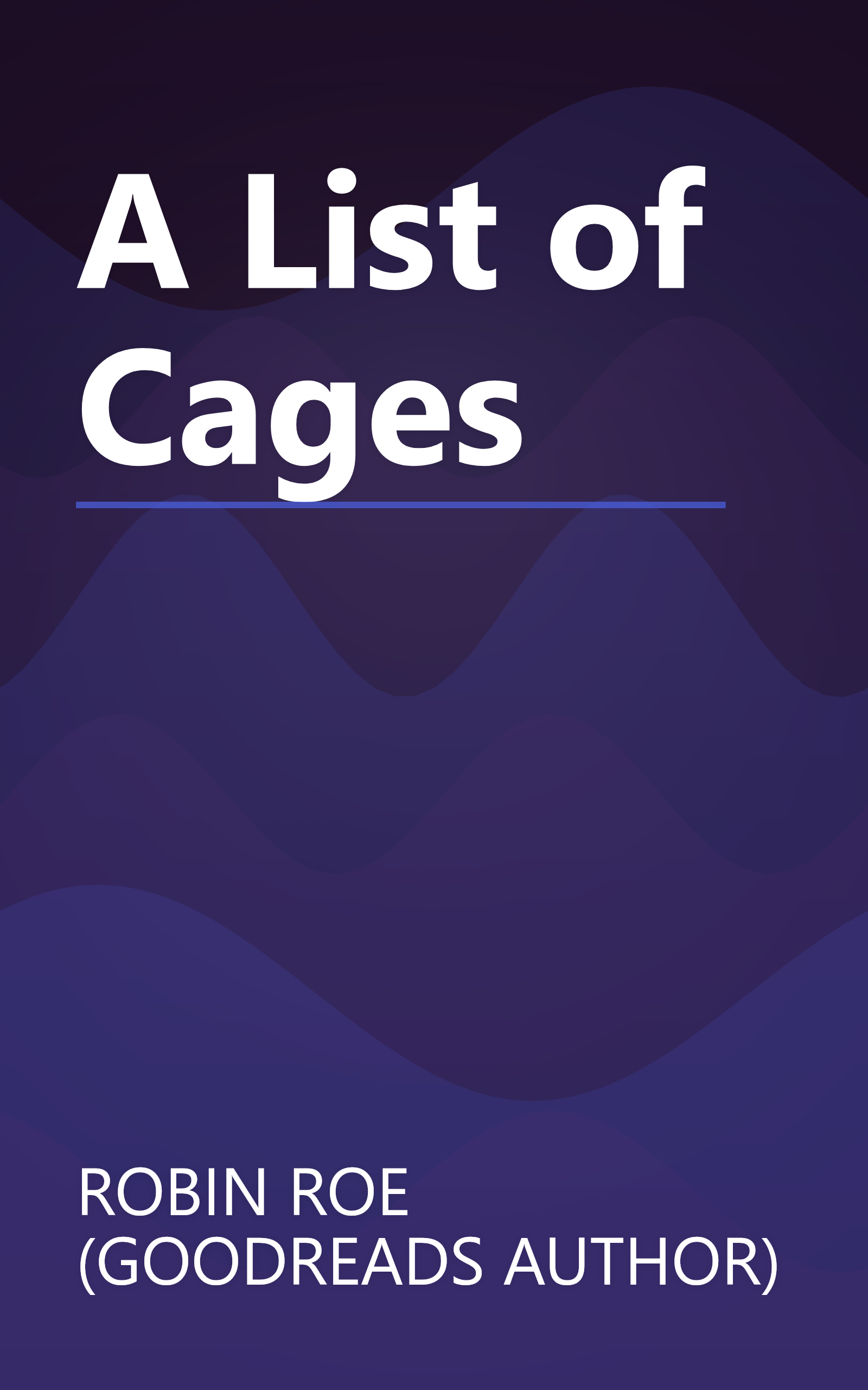 A List of Cages book cover