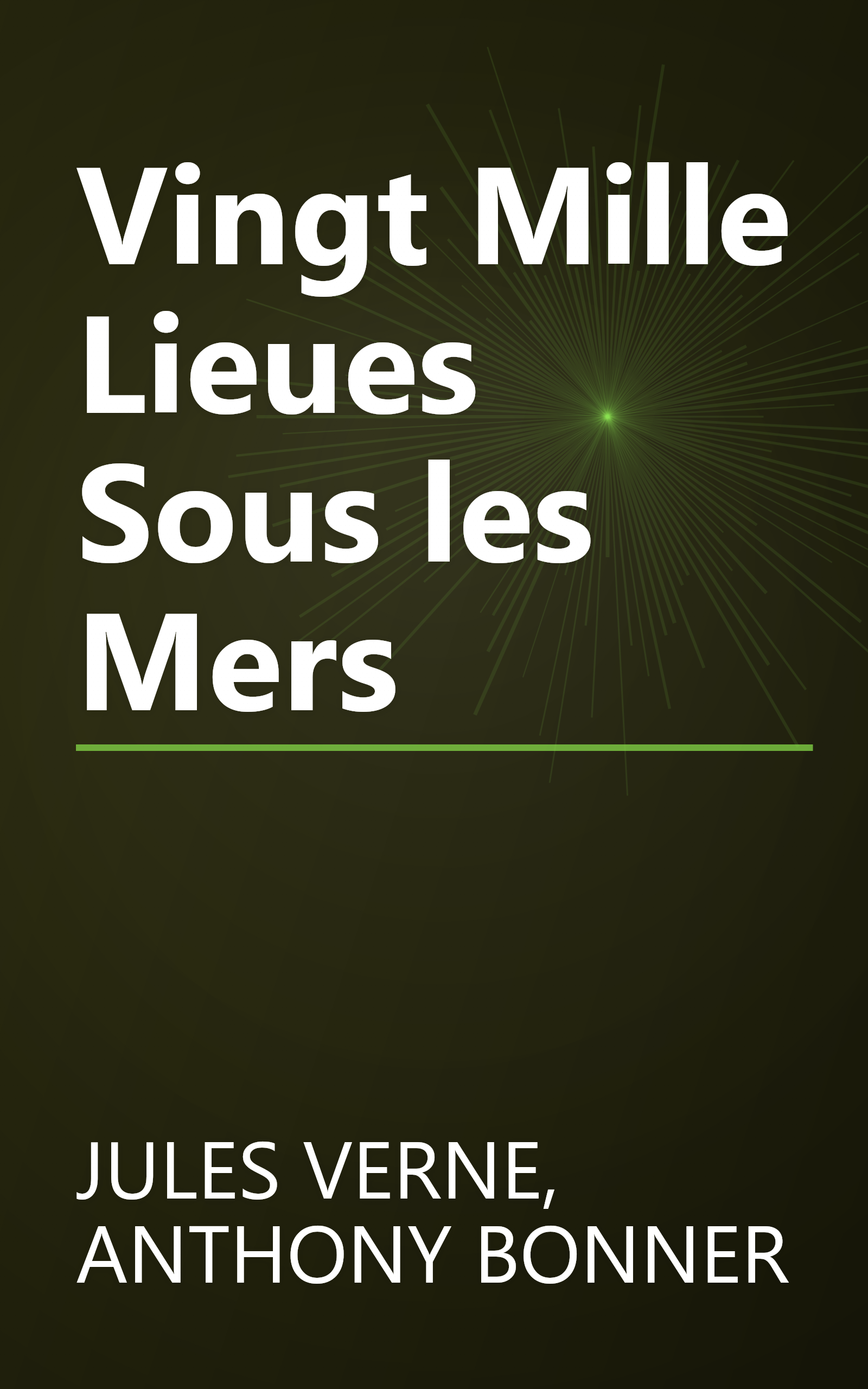 Vingt Mille Lieues Sous les Mers book cover