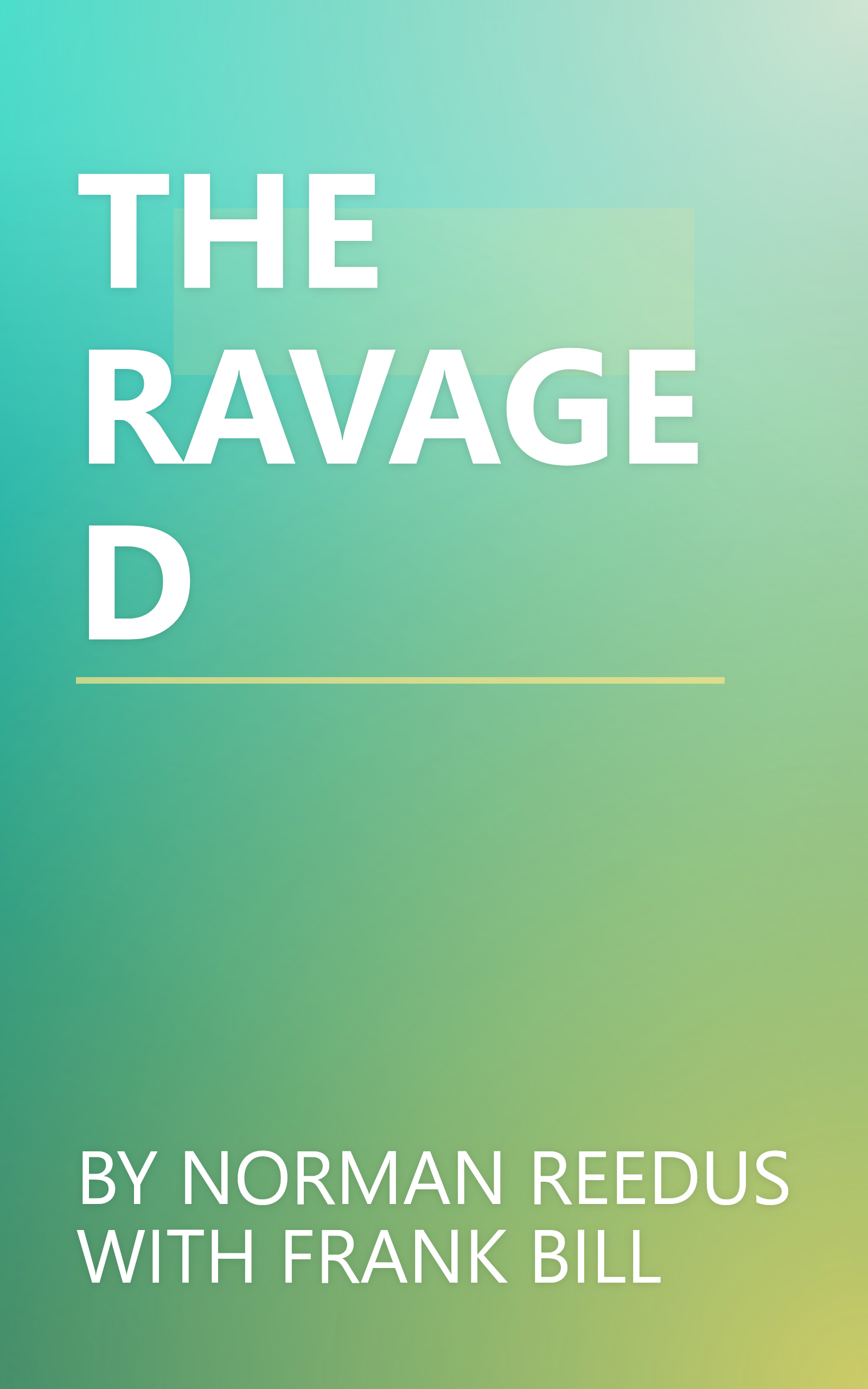 THE RAVAGED book cover