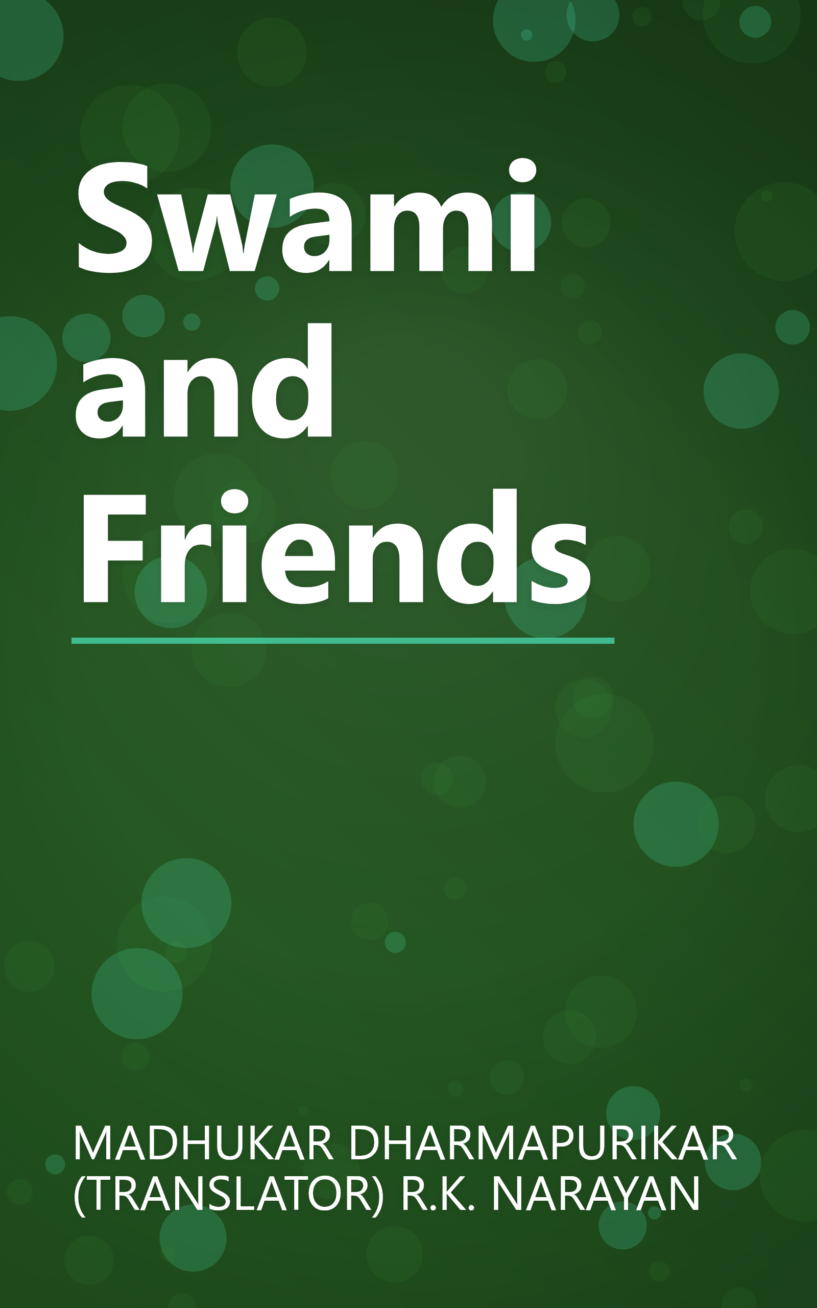Swami and Friends book cover