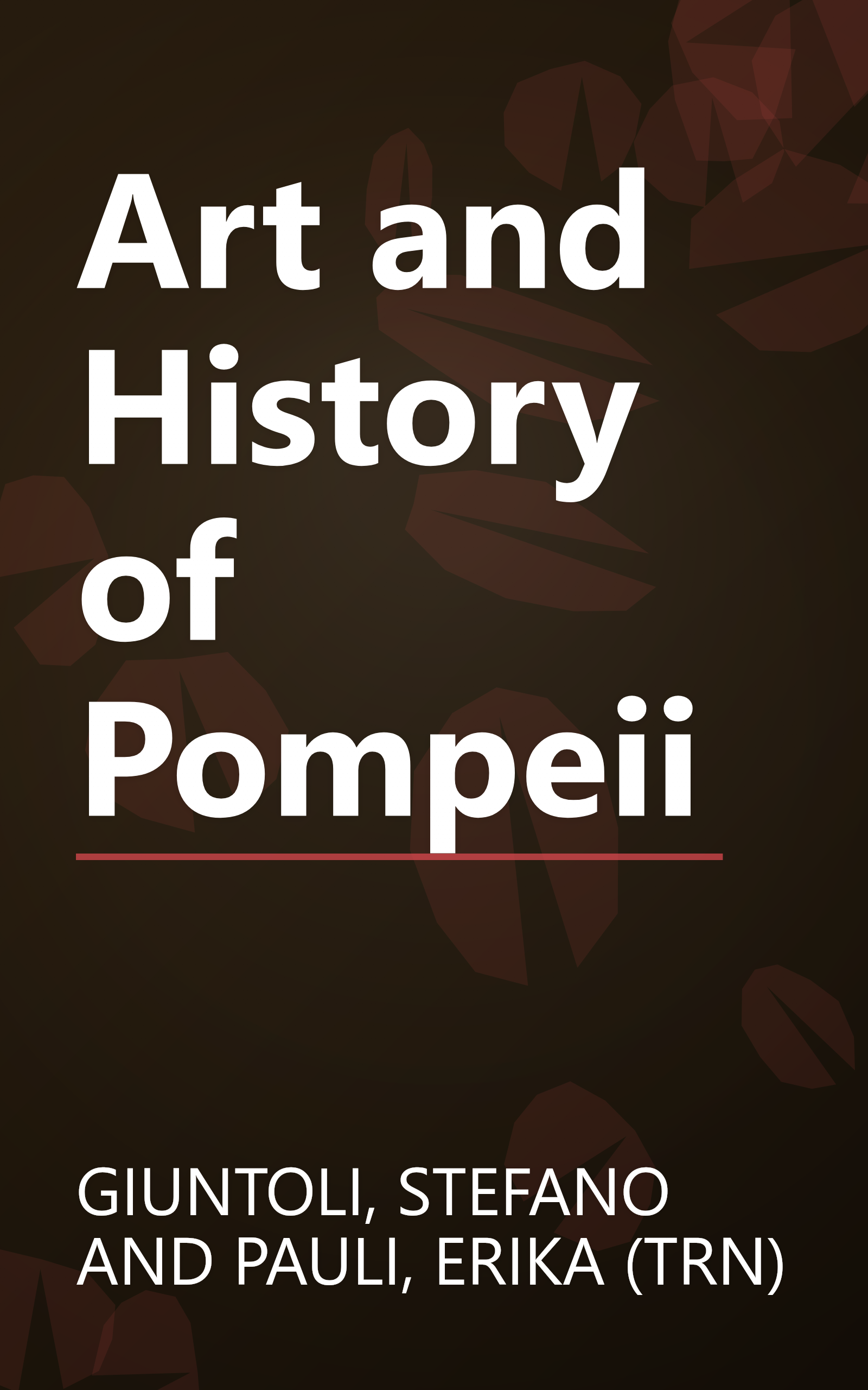 Art and History of Pompeii book cover