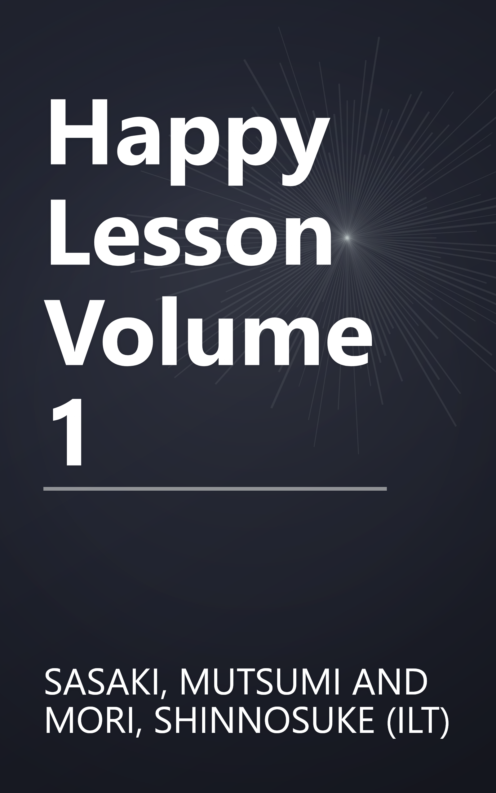 Happy Lesson Volume 1 book cover