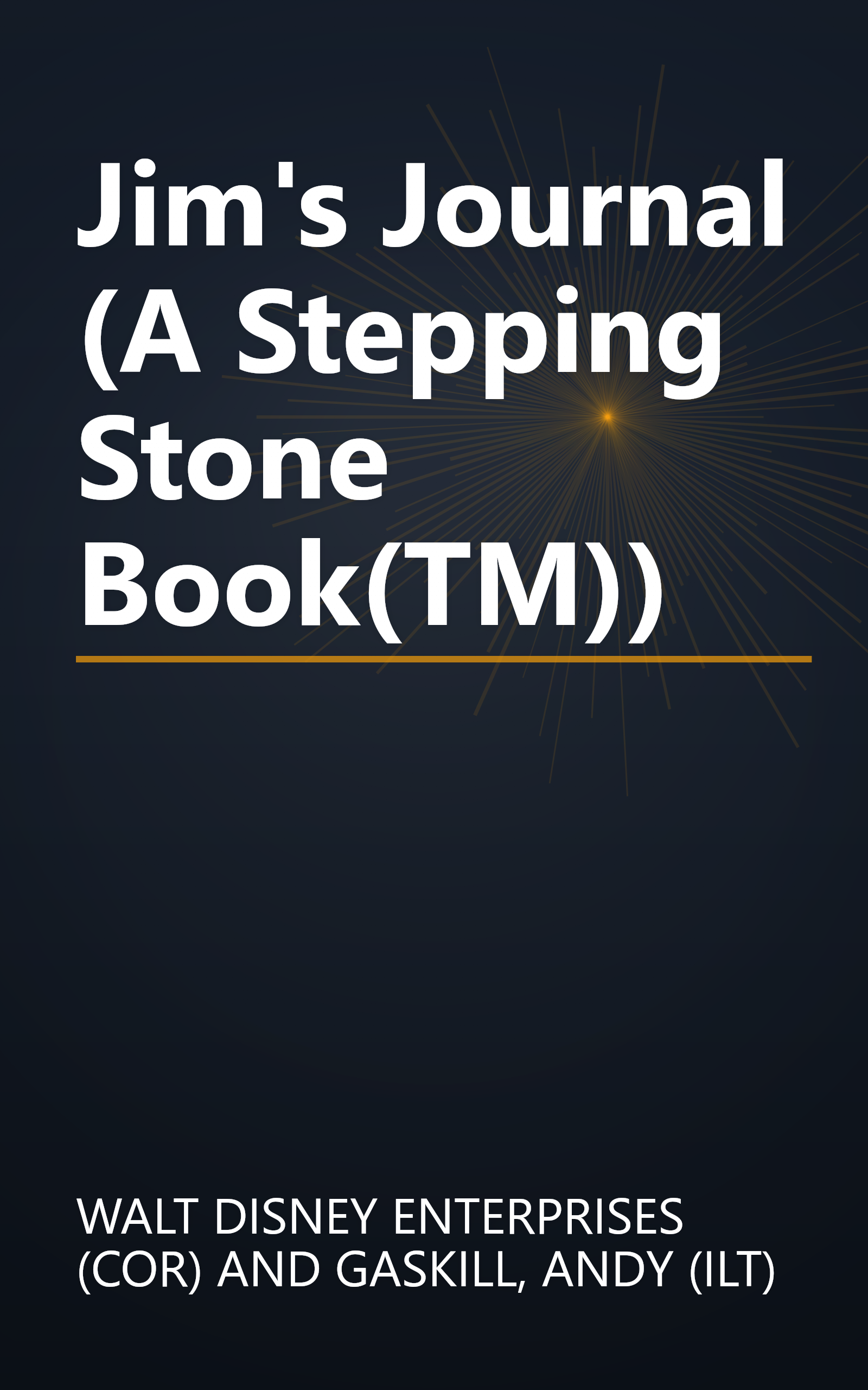 Jim's Journal (A Stepping Stone Book(TM)) book cover