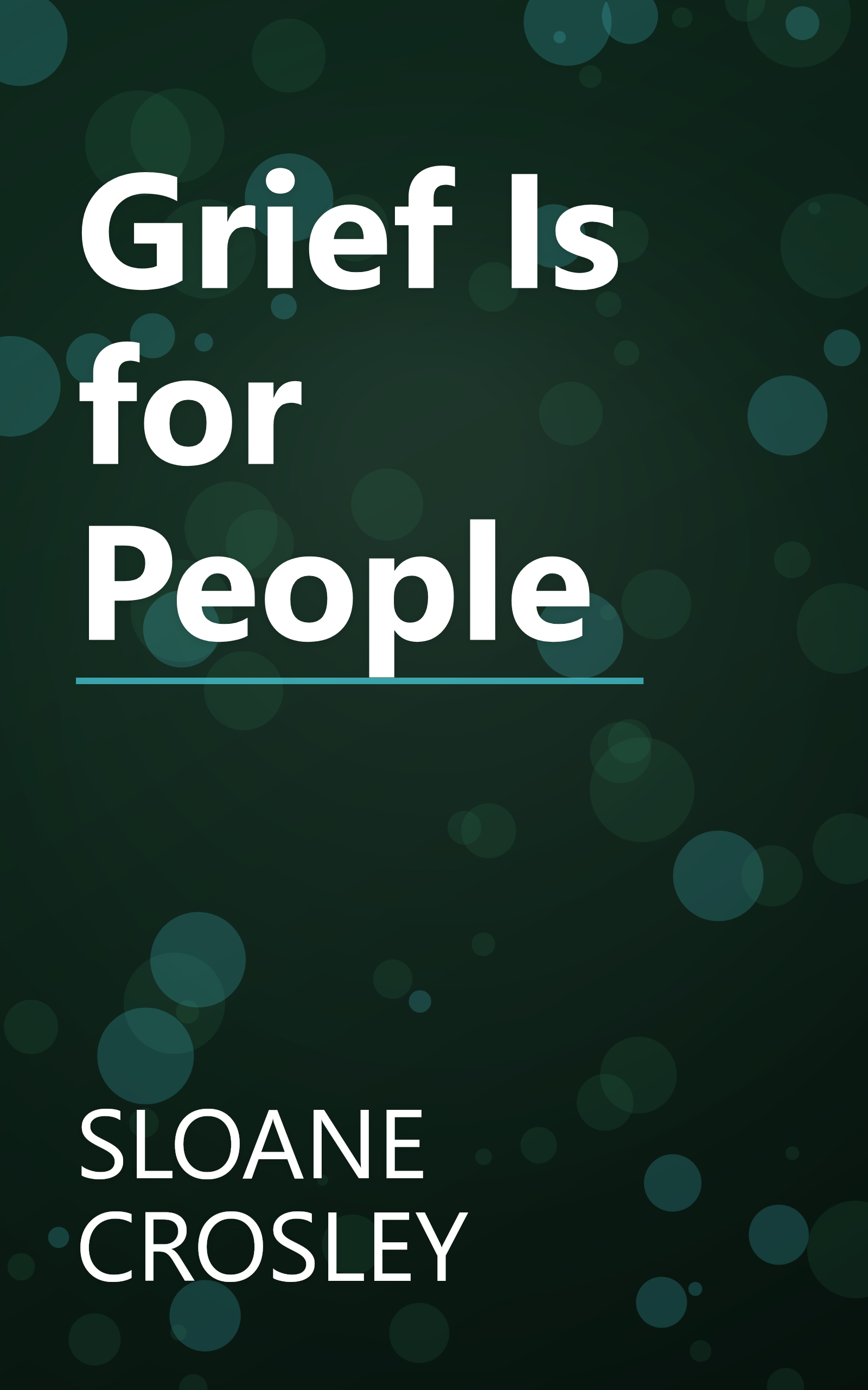 Grief Is for People book cover