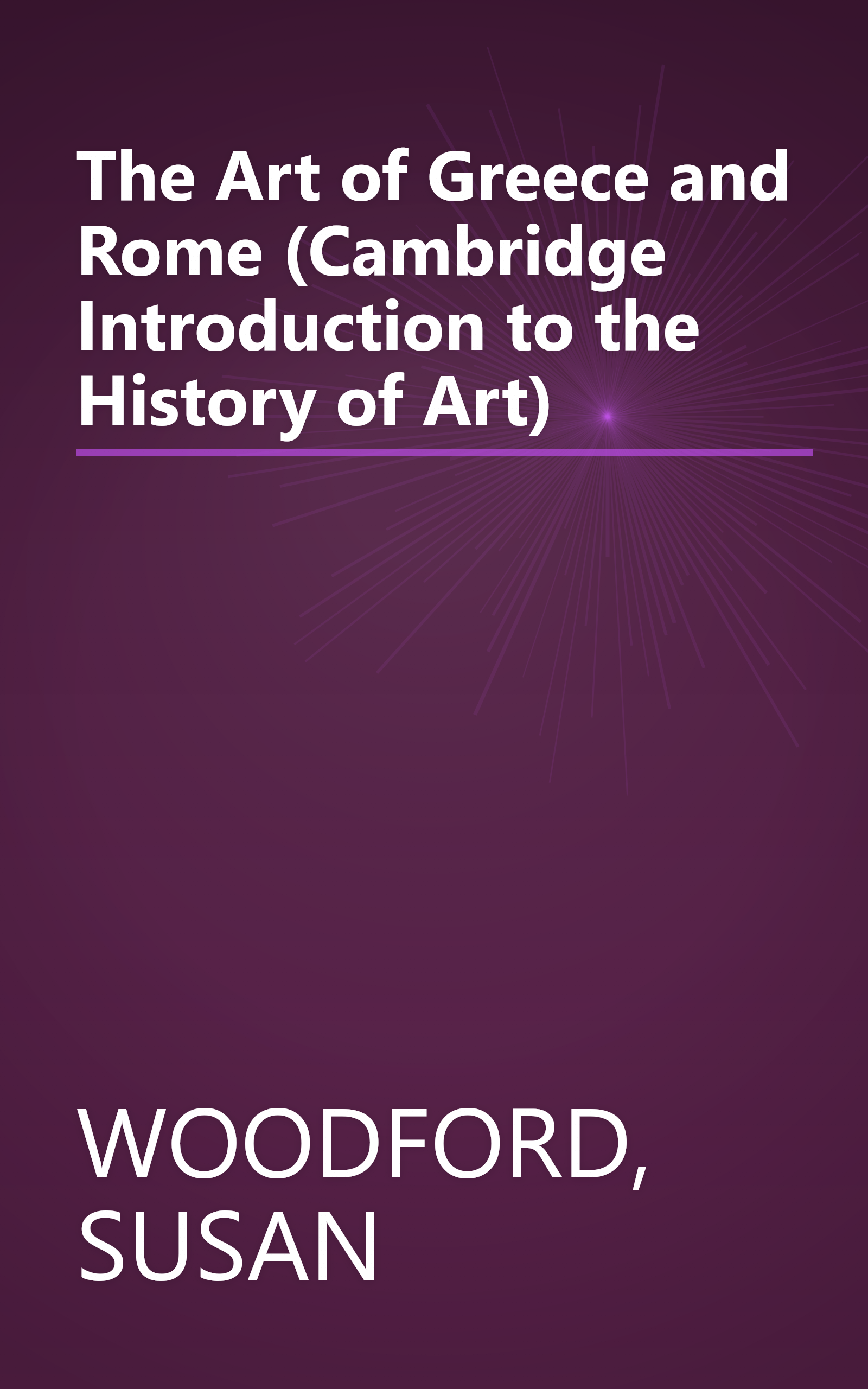 The Art of Greece and Rome (Cambridge Introduction to the History of Art) book cover