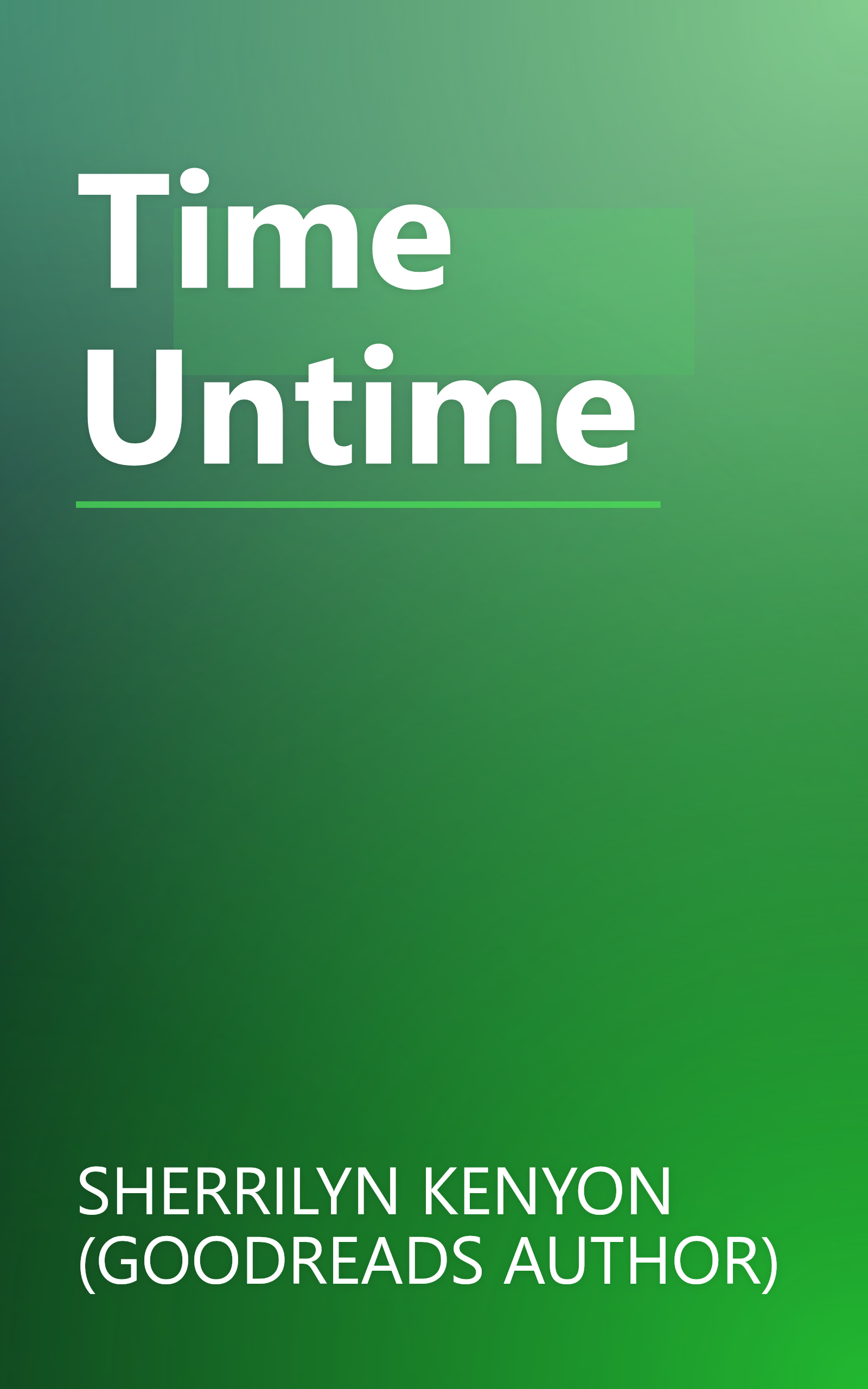 Time Untime book cover