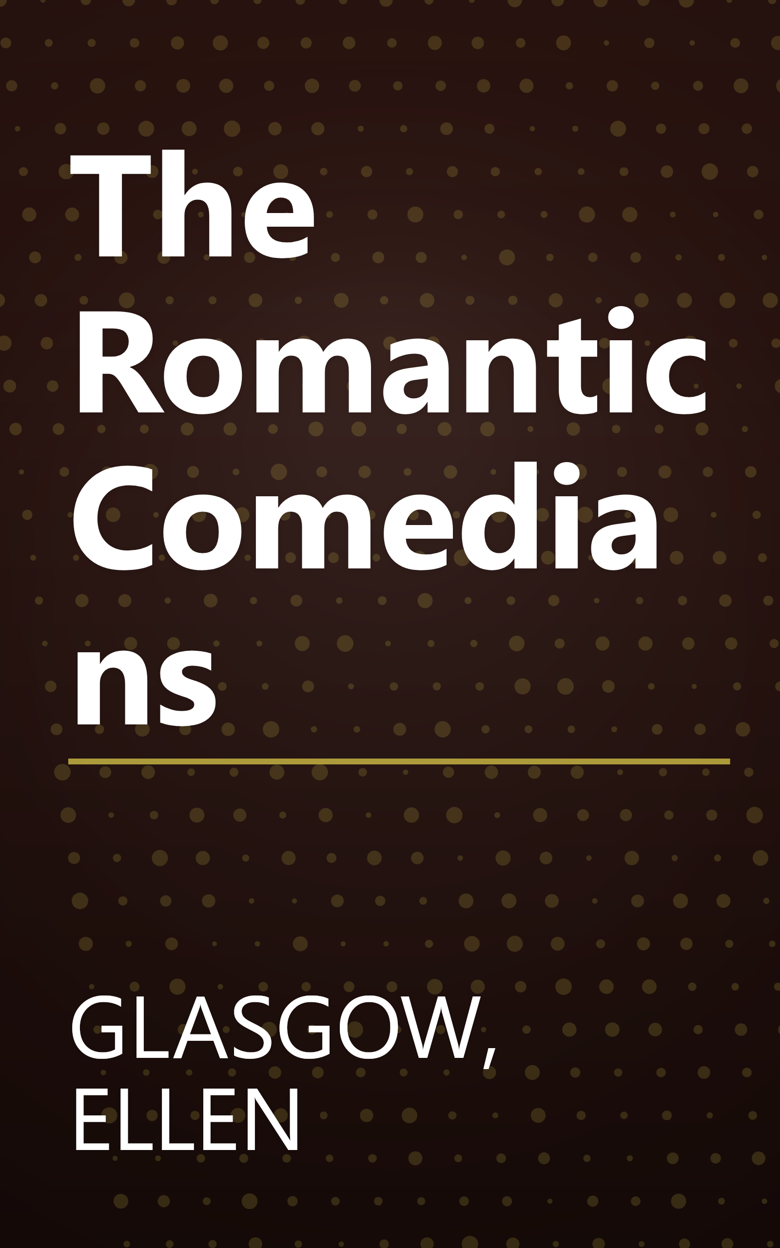The Romantic Comedians book cover