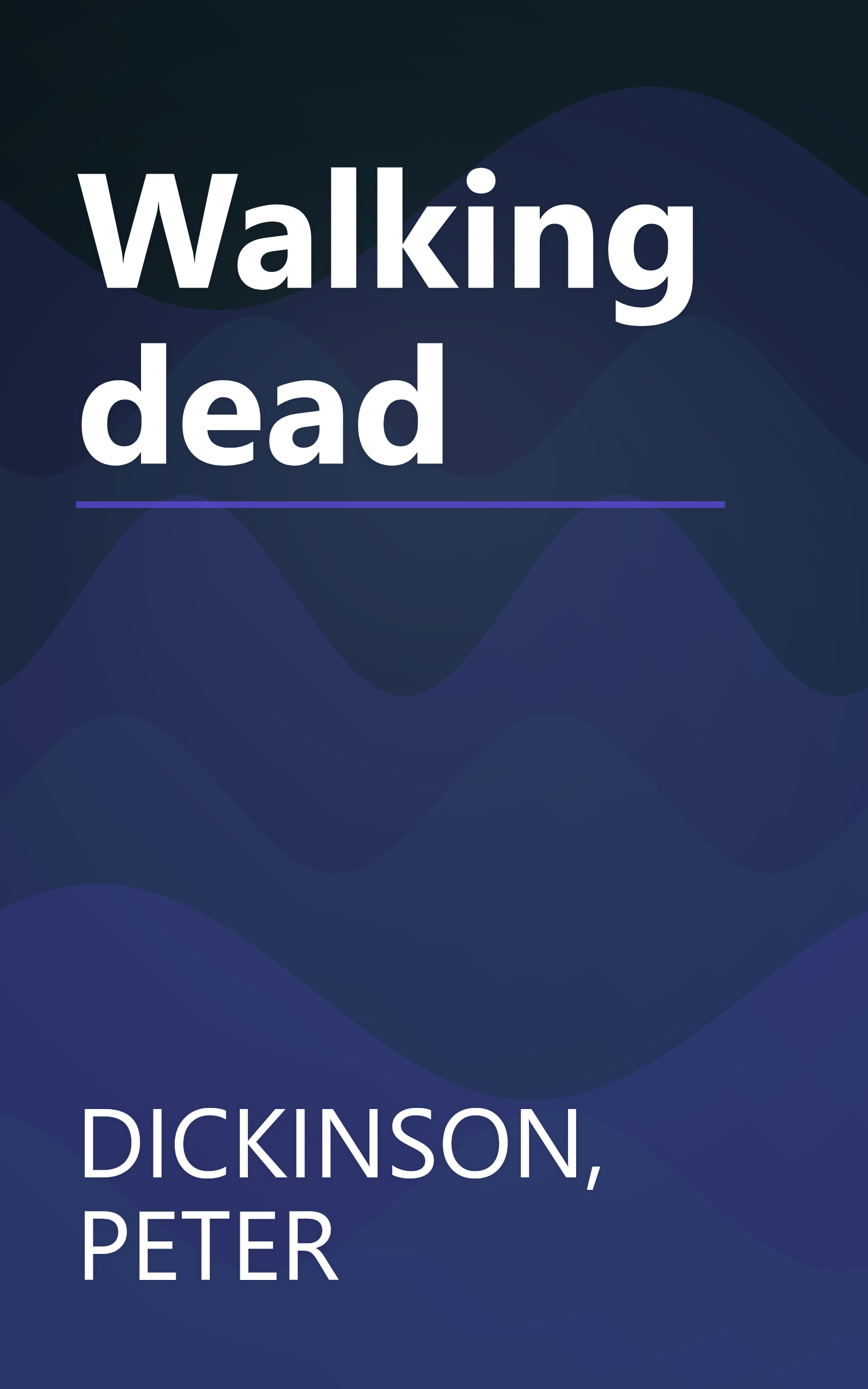 Walking dead book cover
