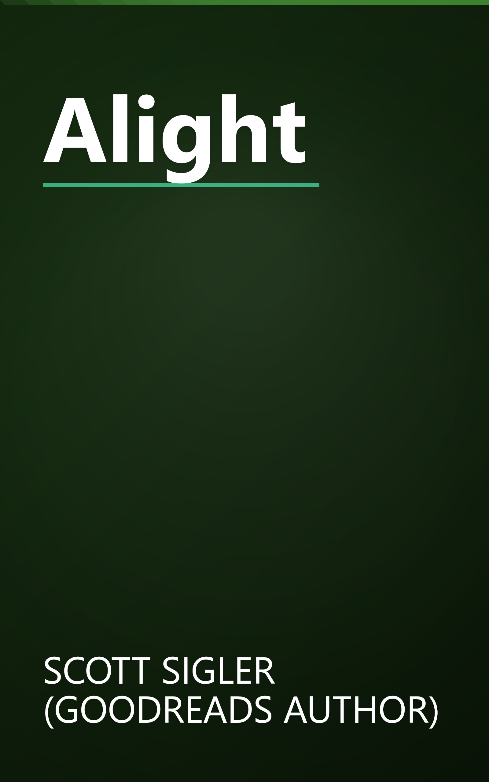 Alight book cover