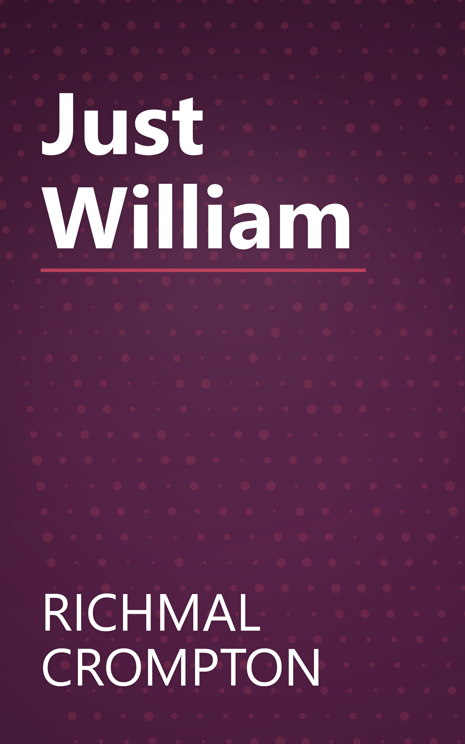 Just William book cover