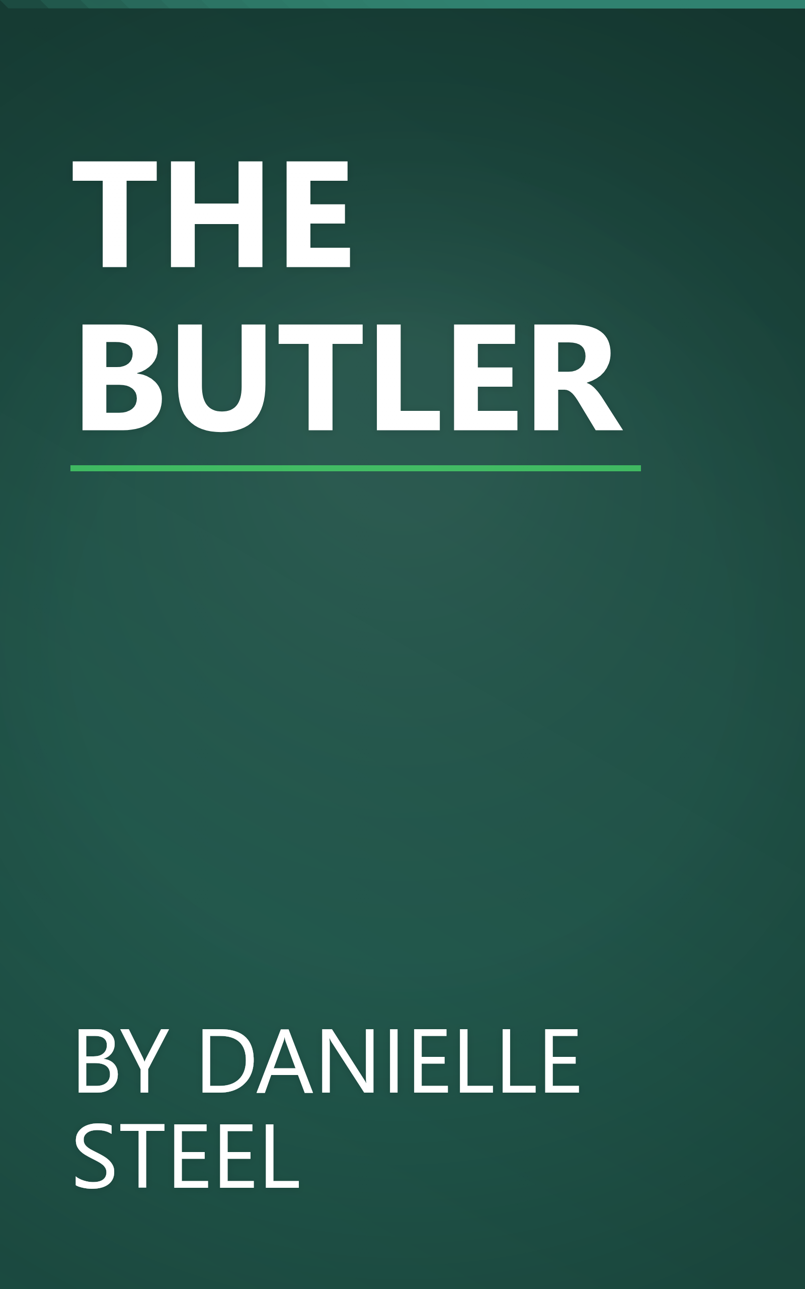 THE BUTLER book cover
