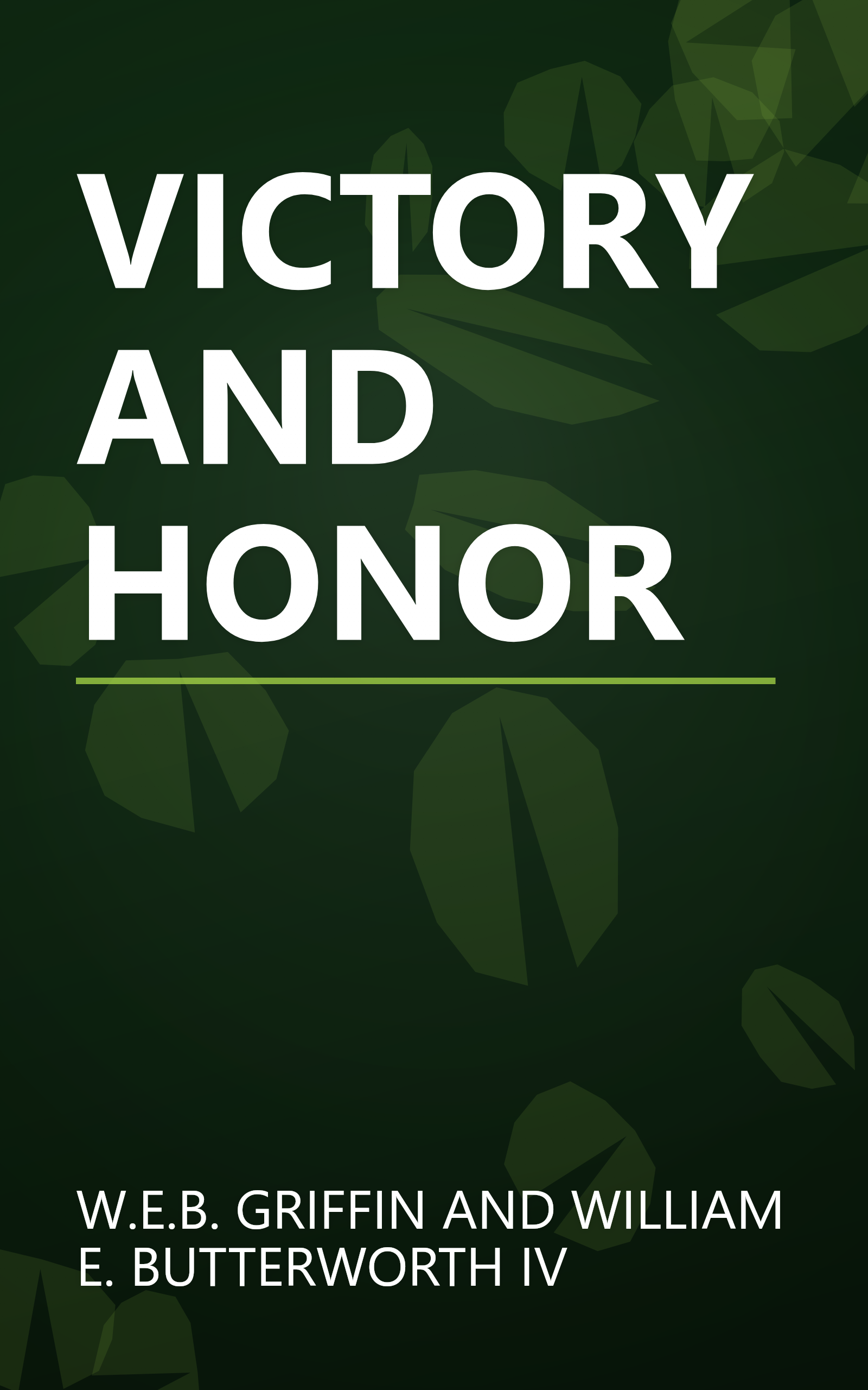 VICTORY AND HONOR book cover