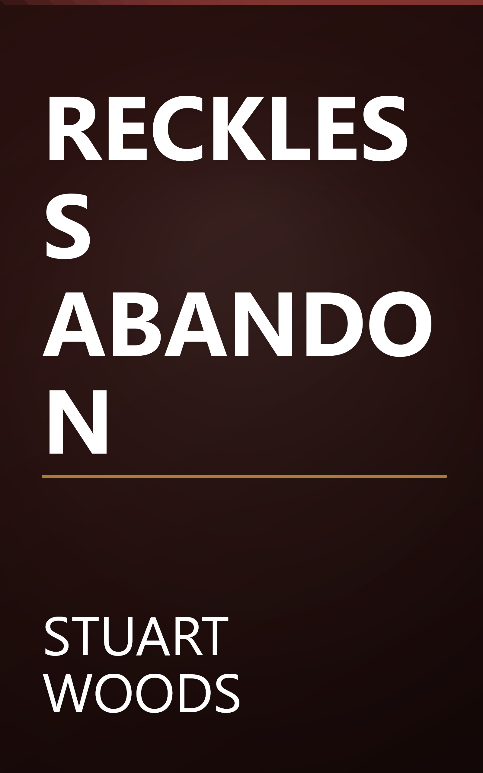 RECKLESS ABANDON book cover