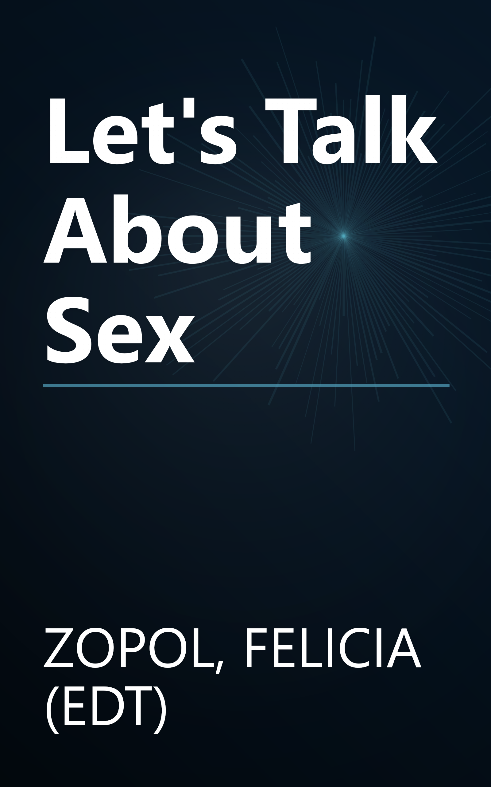 Let's Talk About Sex book cover