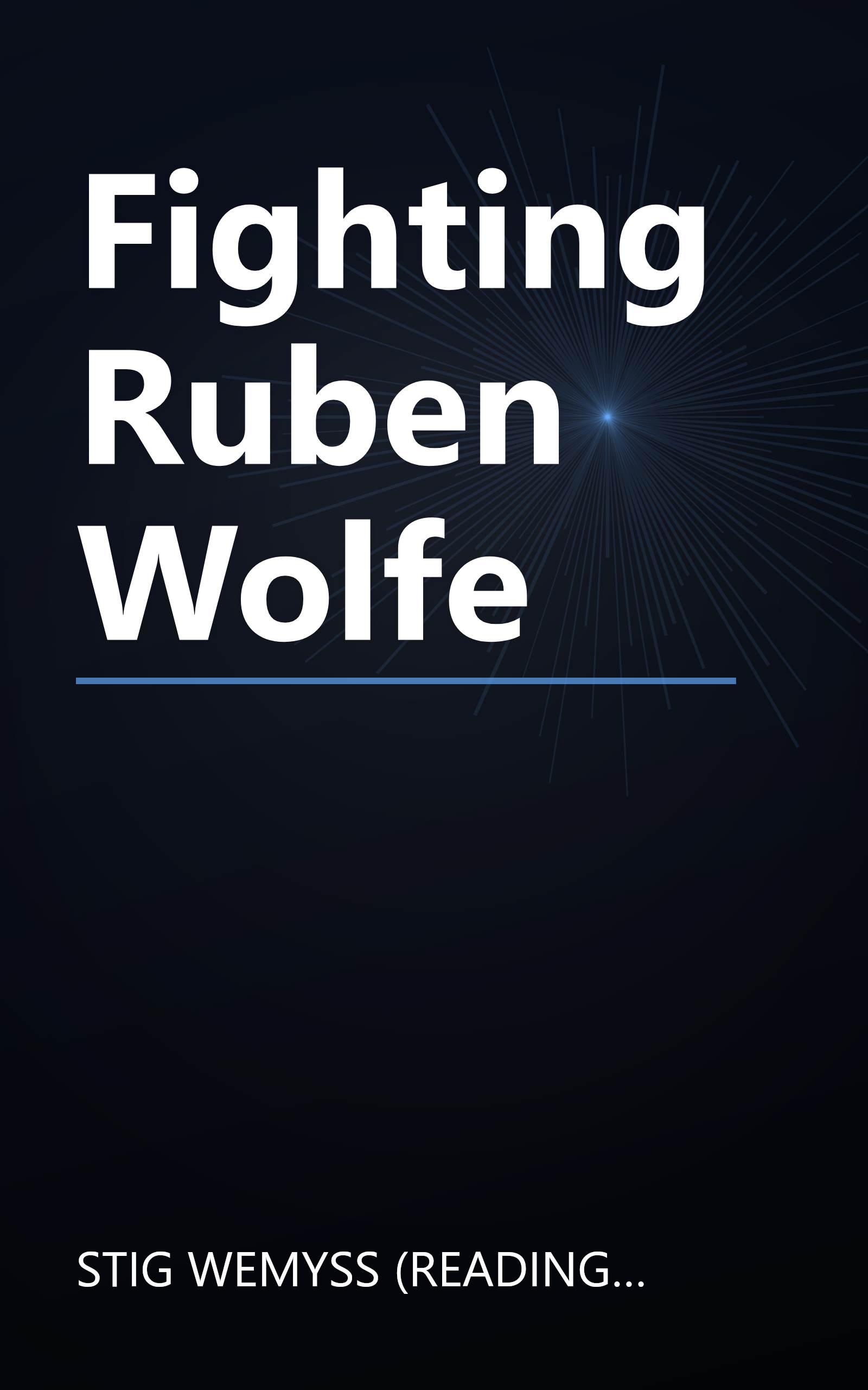 Fighting Ruben Wolfe by Stig Wemyss (Reading) Markus Zusak (Goodreads ...