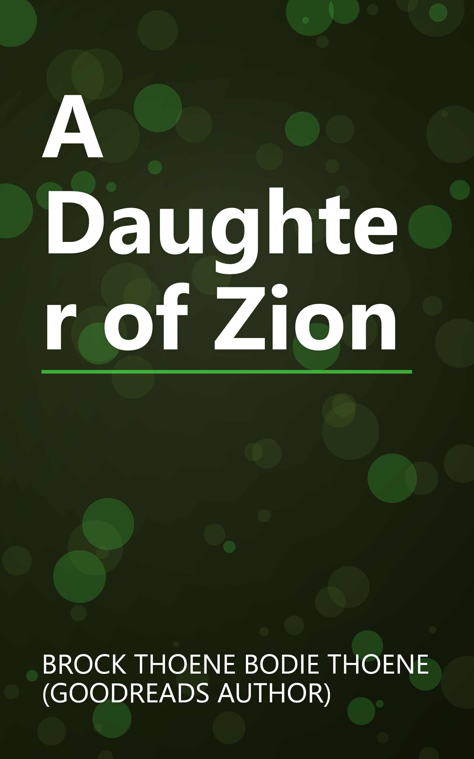 A Daughter of Zion book cover