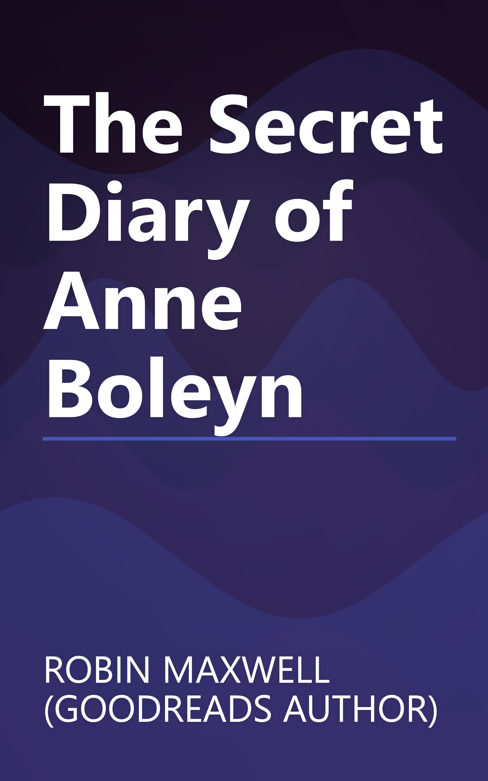 The Secret Diary of Anne Boleyn book cover