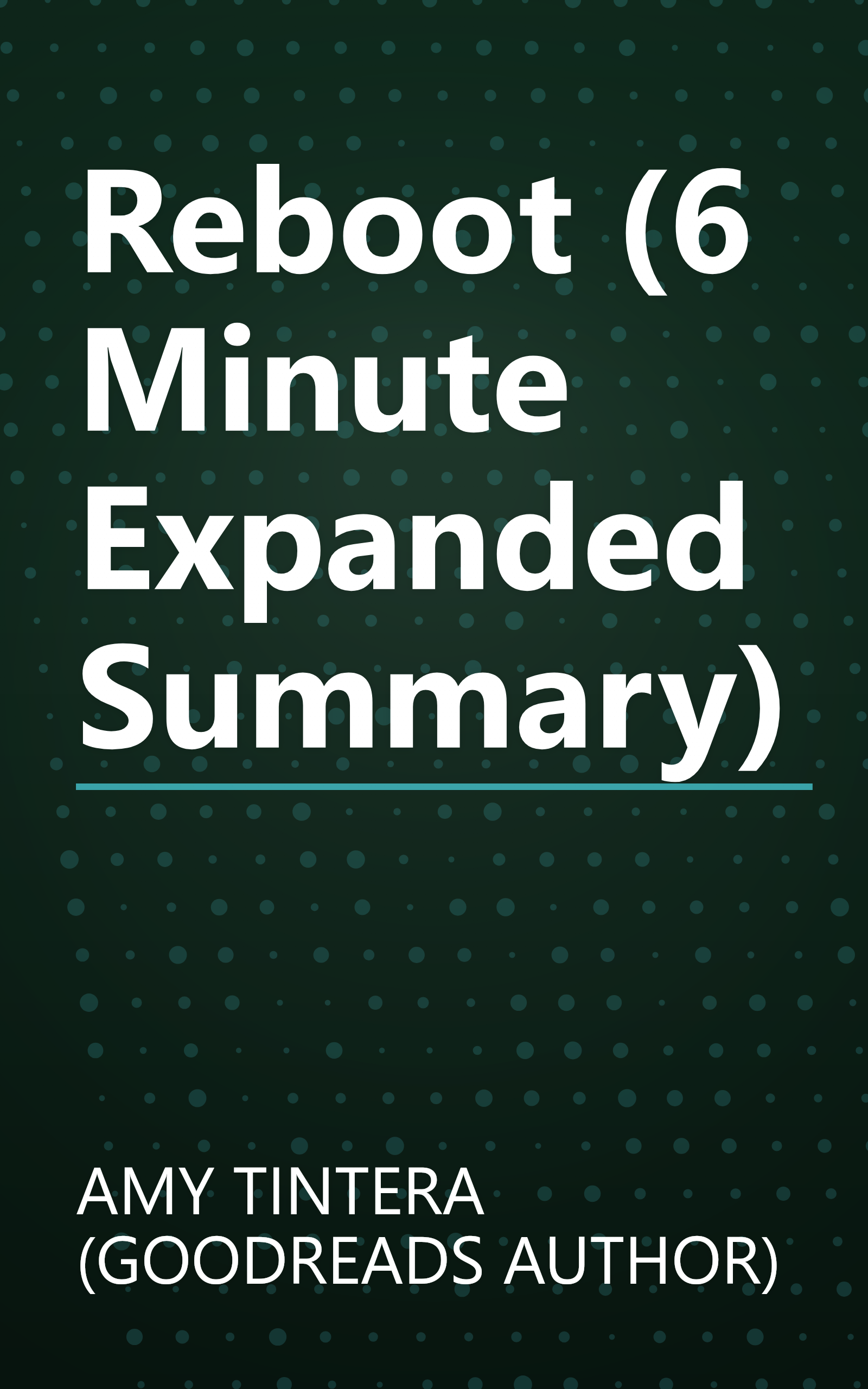 Reboot (6 Minute   Expanded Summary) book cover