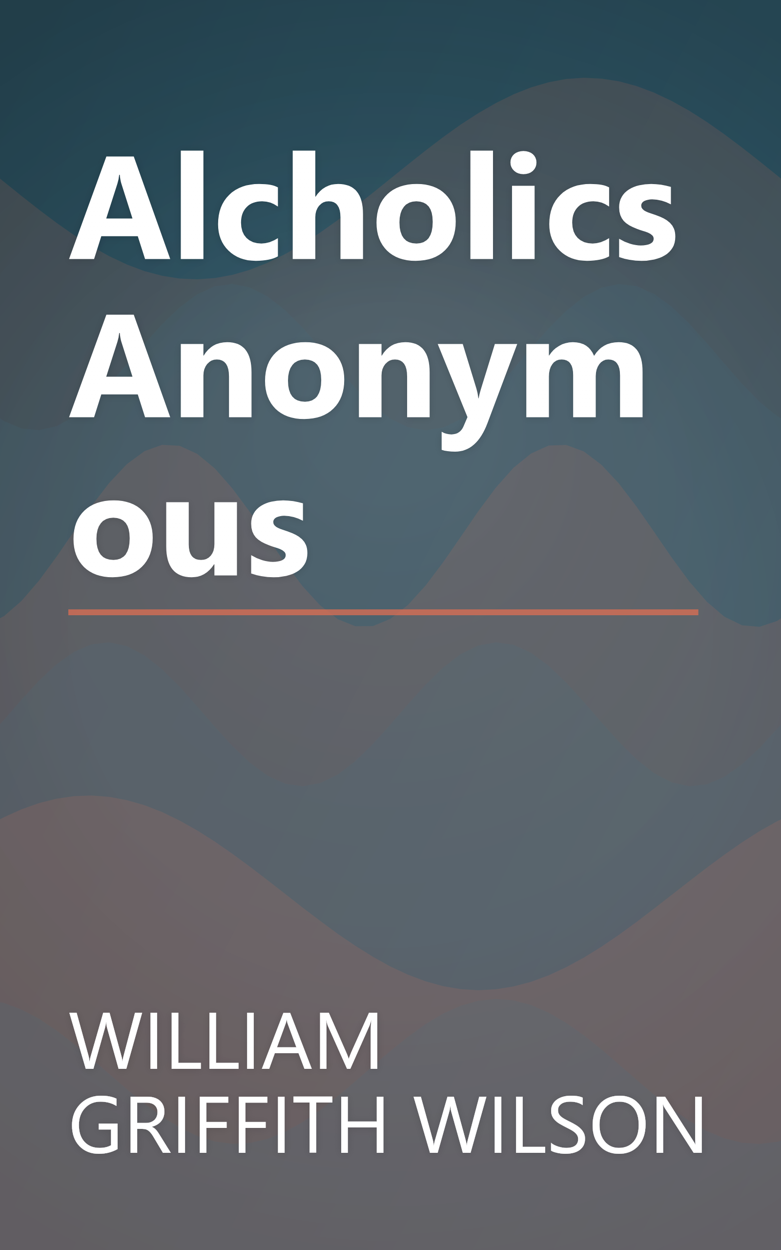 Alcholics Anonymous book cover