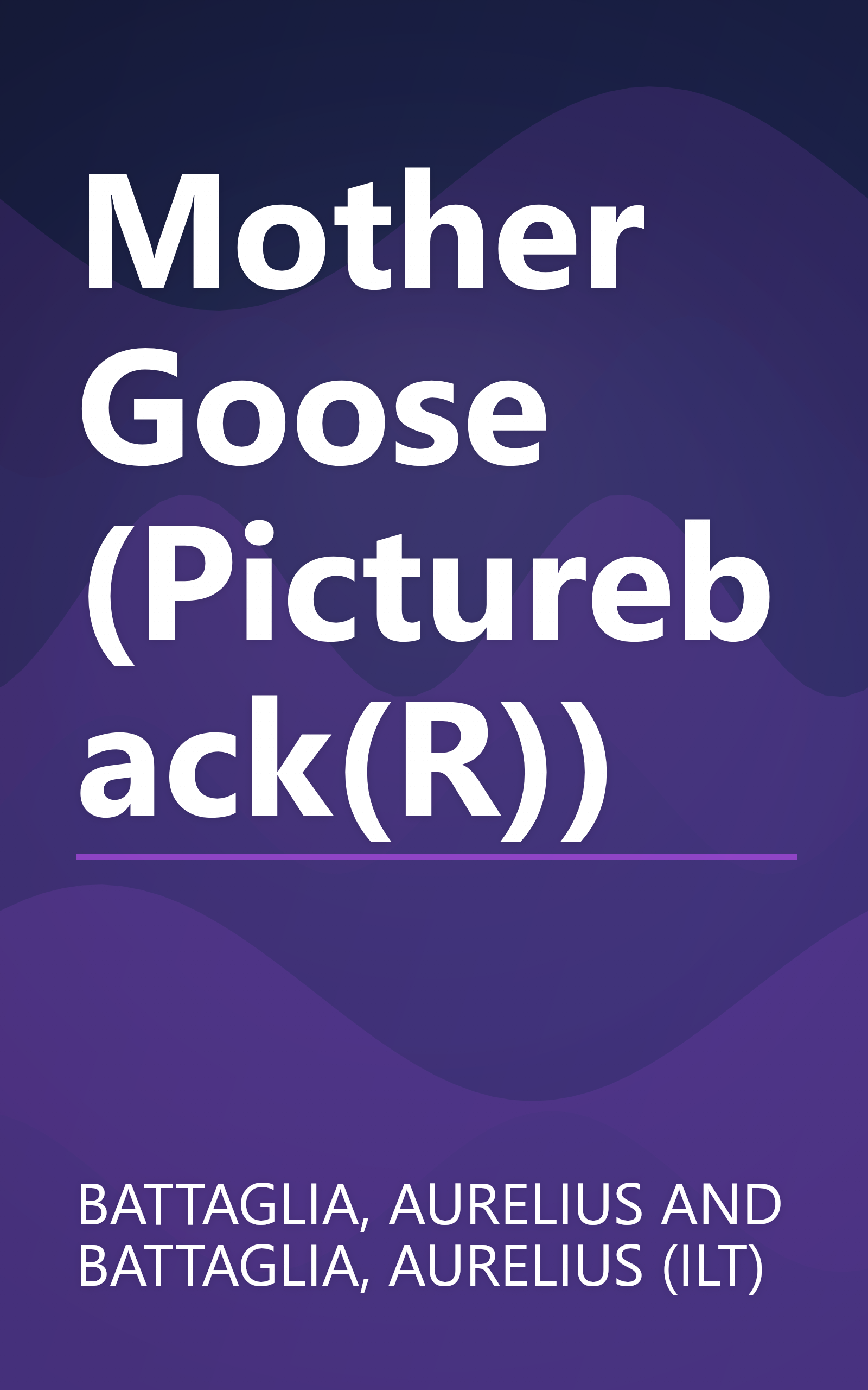 Mother Goose (Pictureback(R)) book cover