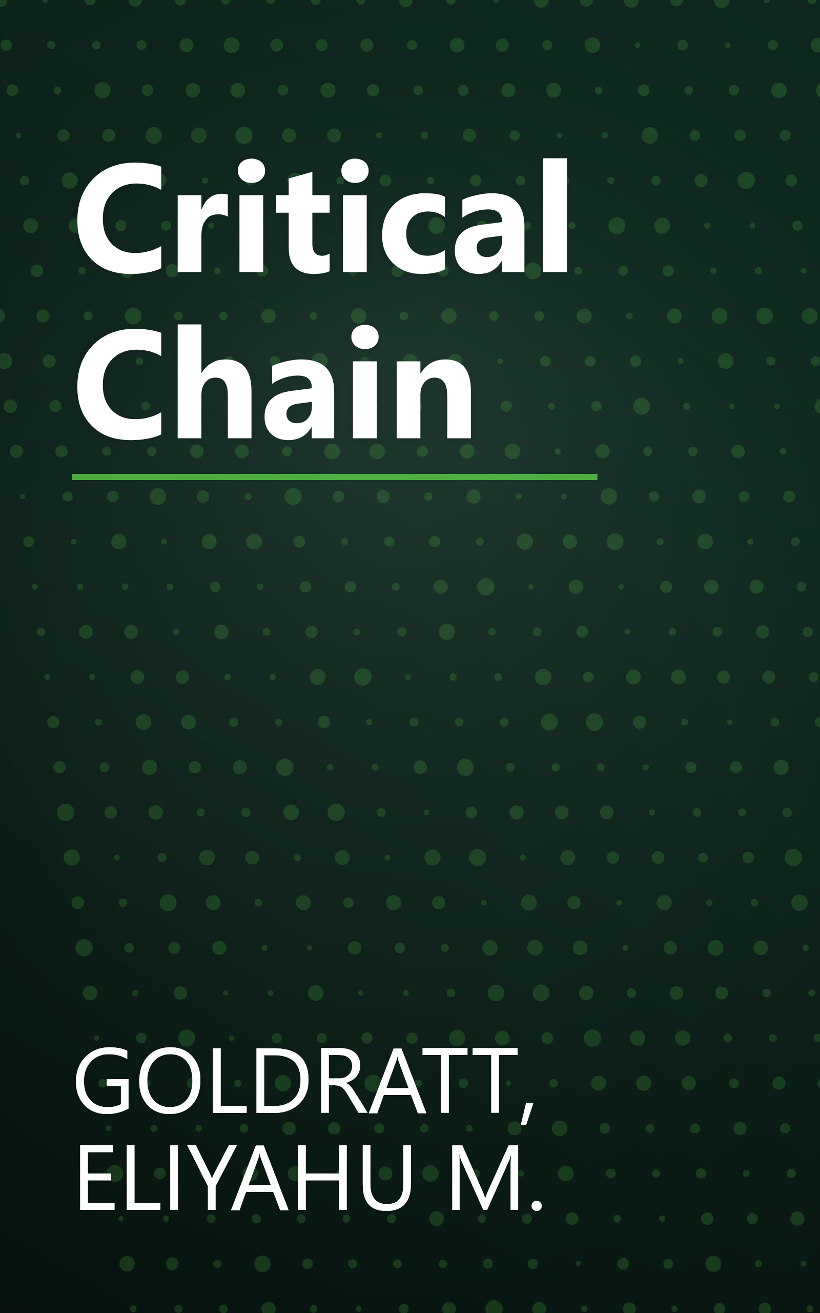 Critical Chain book cover