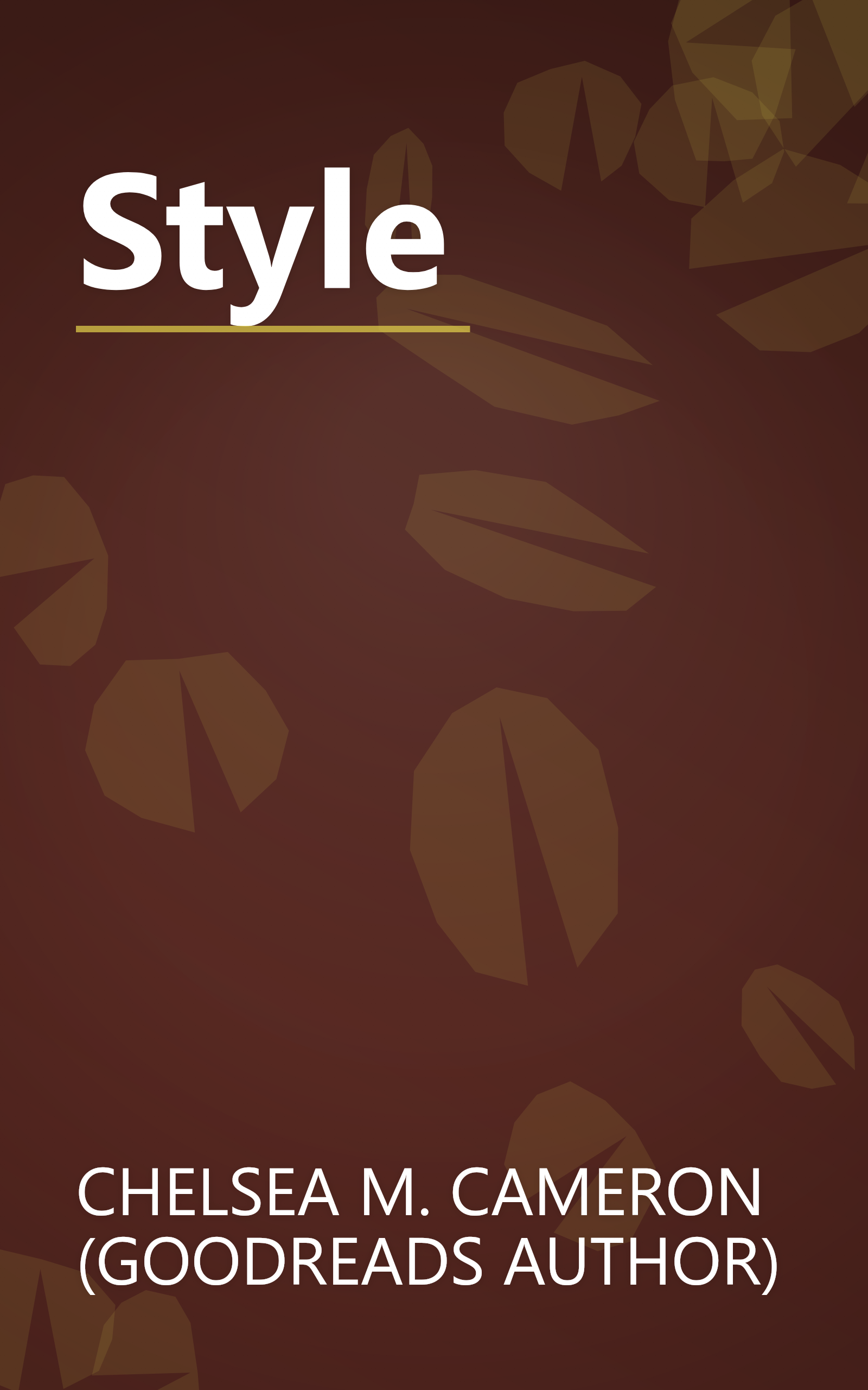 Style book cover