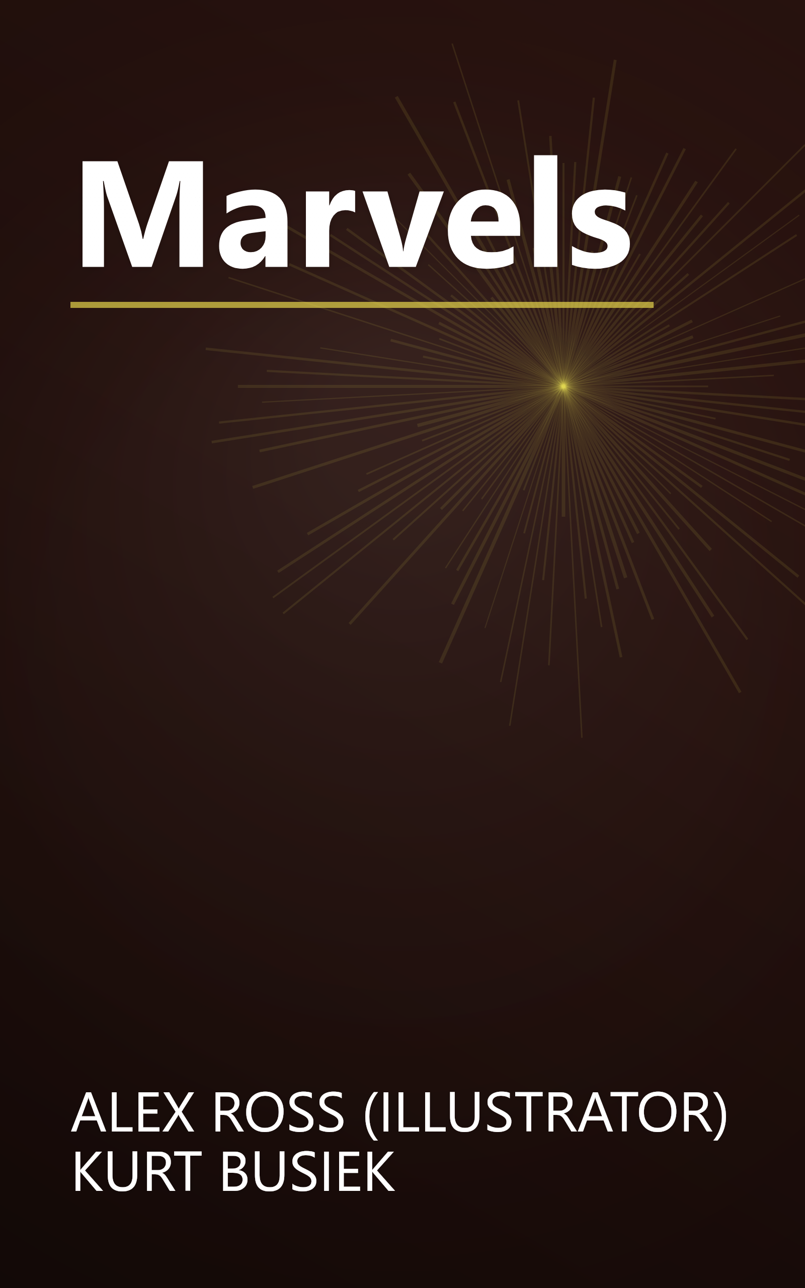 Marvels book cover