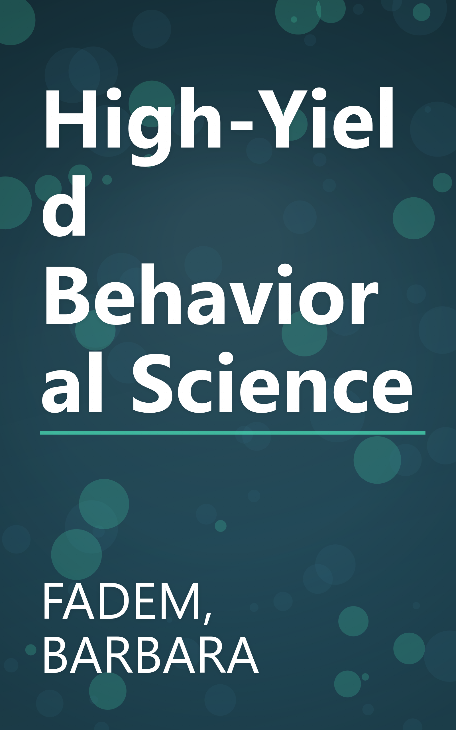 High-Yield Behavioral Science book cover