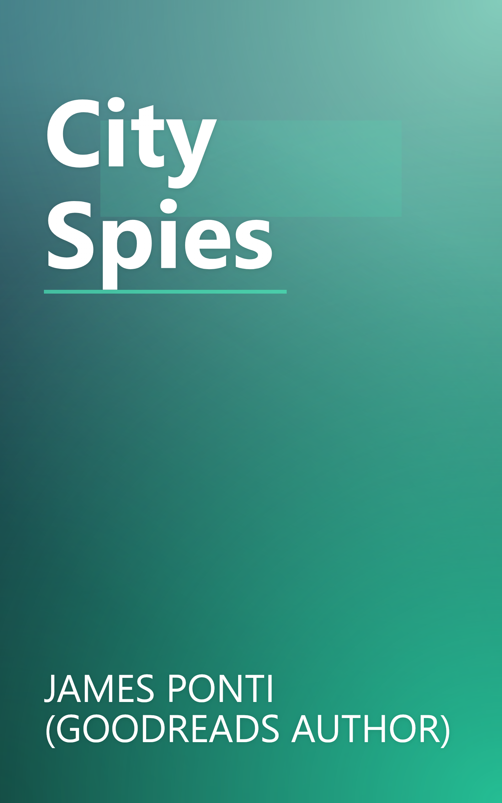City Spies book cover