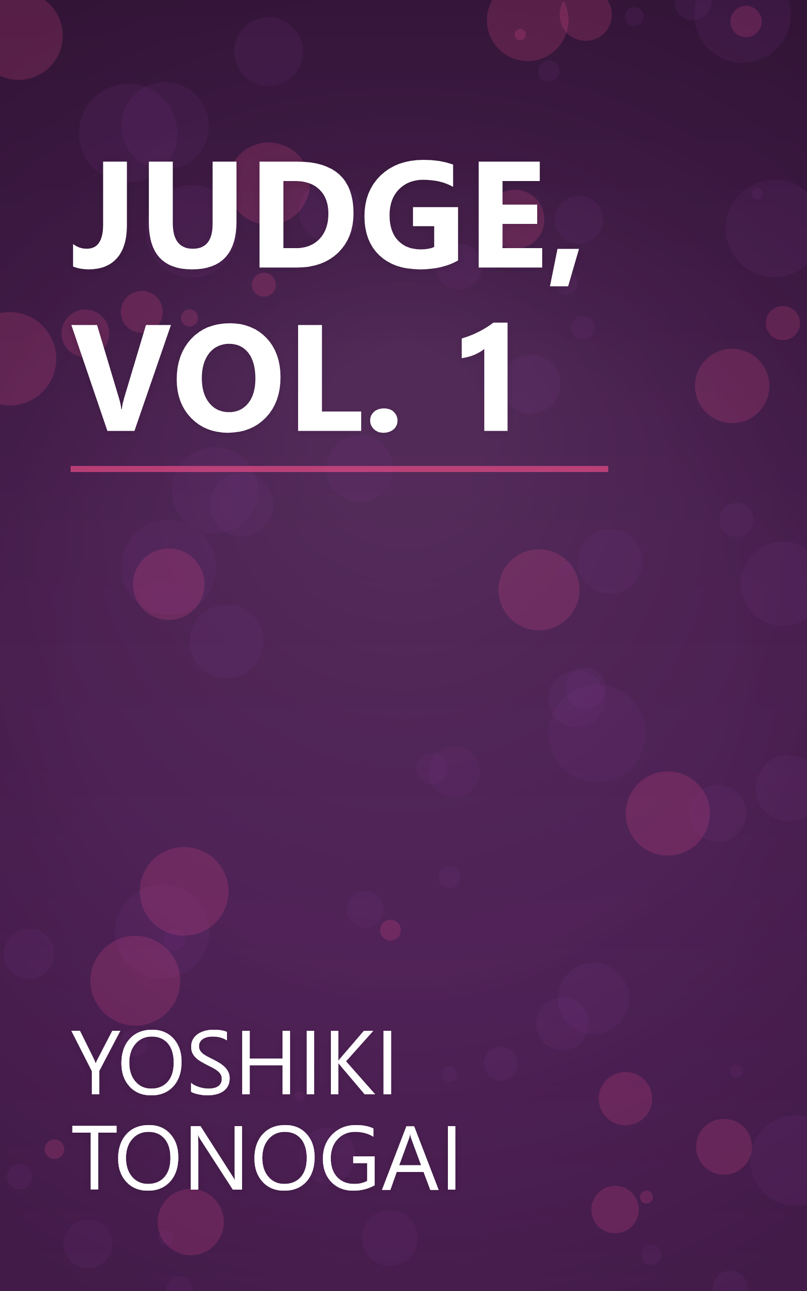 JUDGE, VOL. 1 book cover