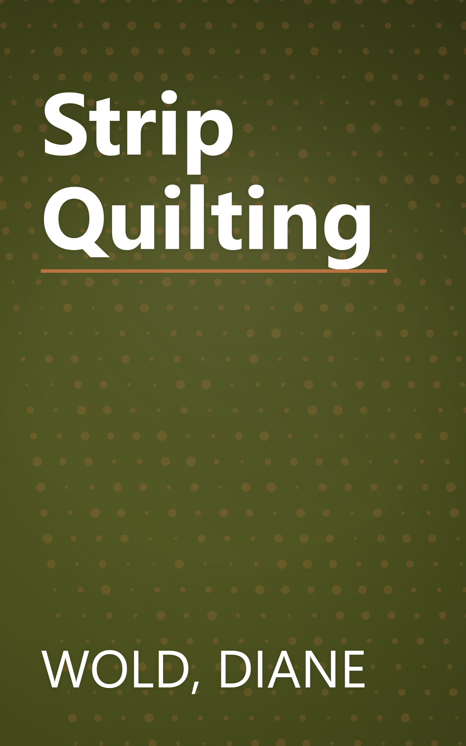 Strip Quilting book cover