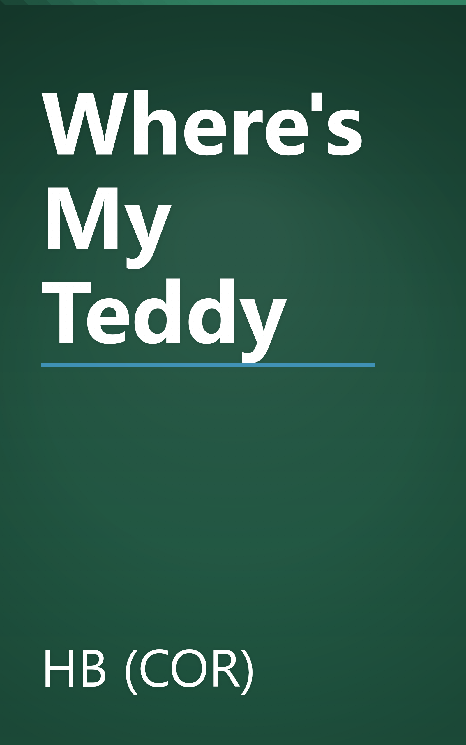 Where's My Teddy book cover