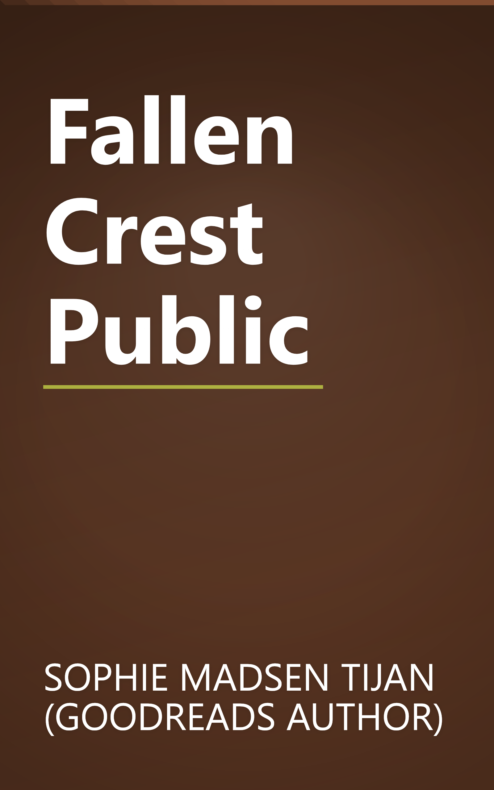 Fallen Crest Public book cover