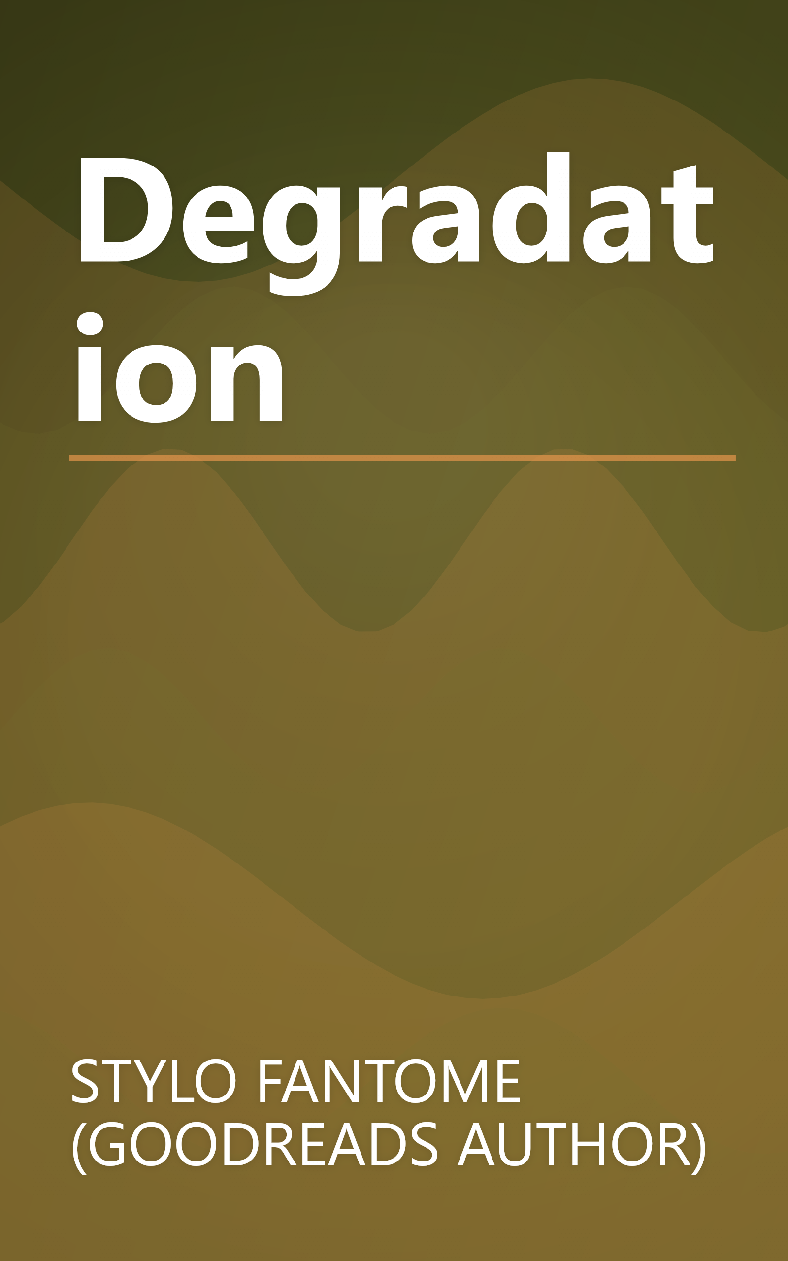 Degradation book cover