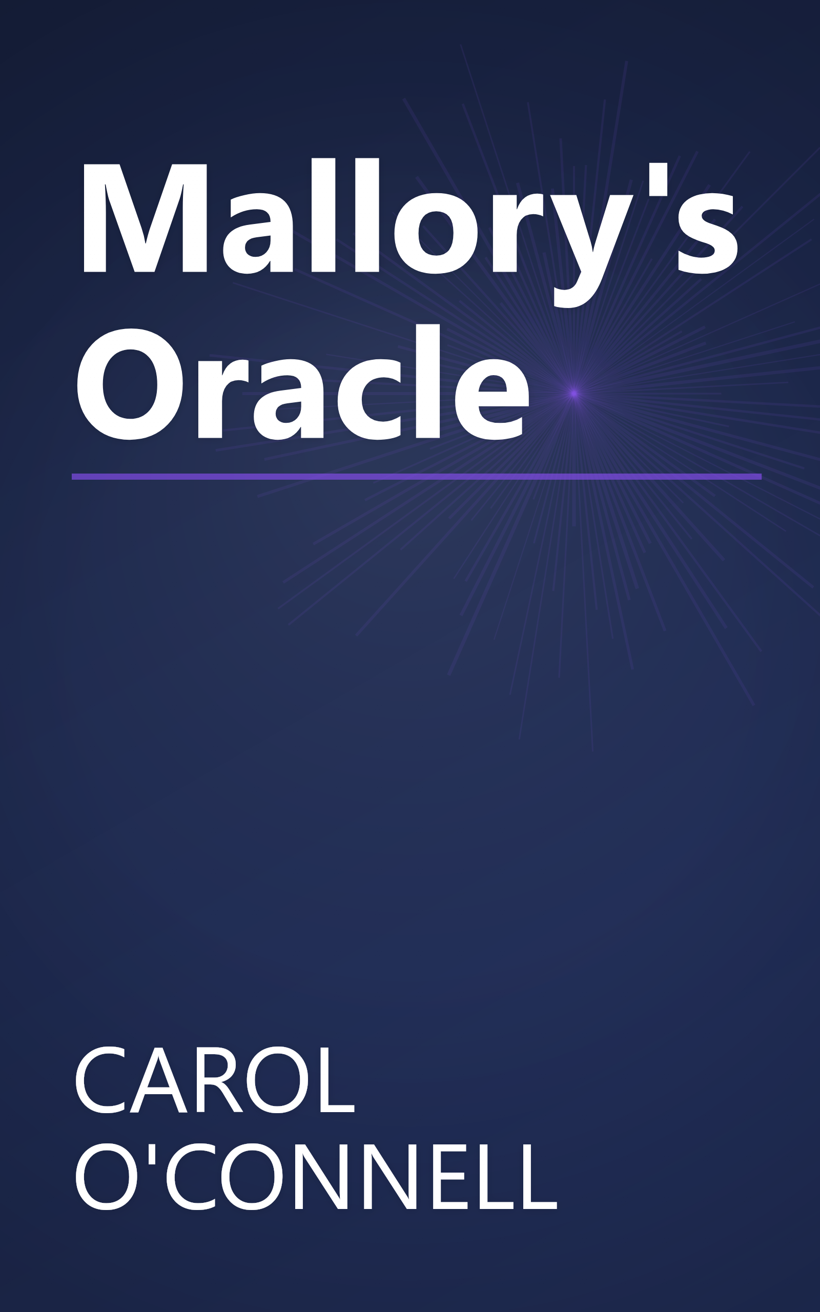 Mallory's Oracle book cover