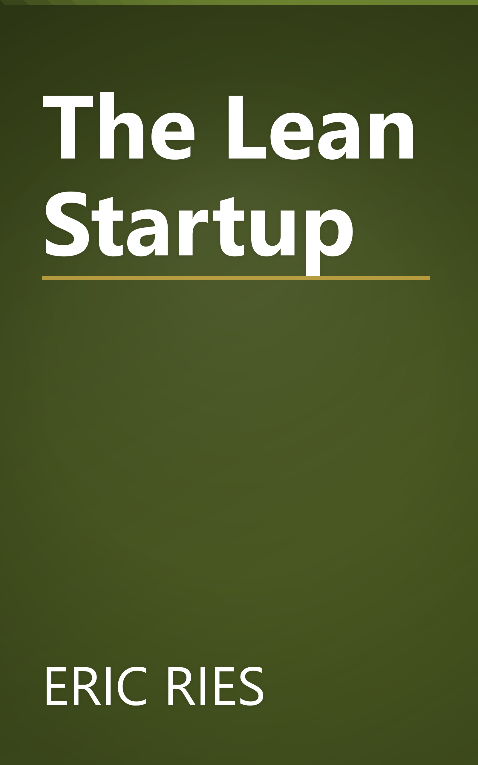 The Lean Startup book cover
