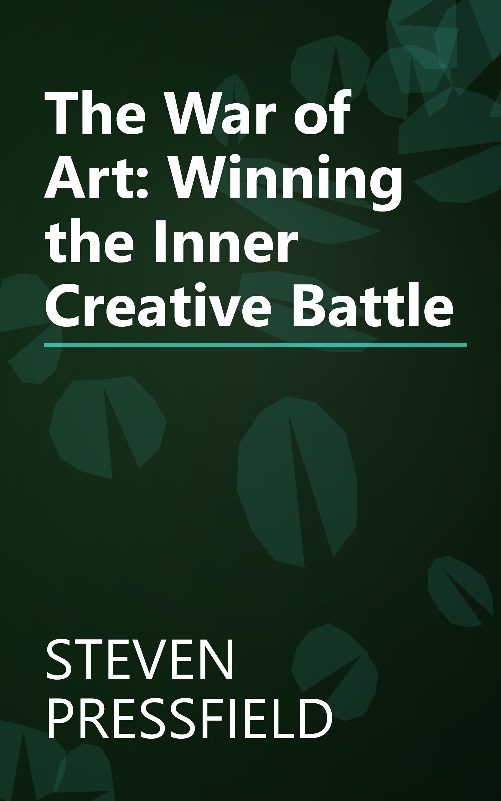 The War of Art: Winning the Inner Creative Battle book cover