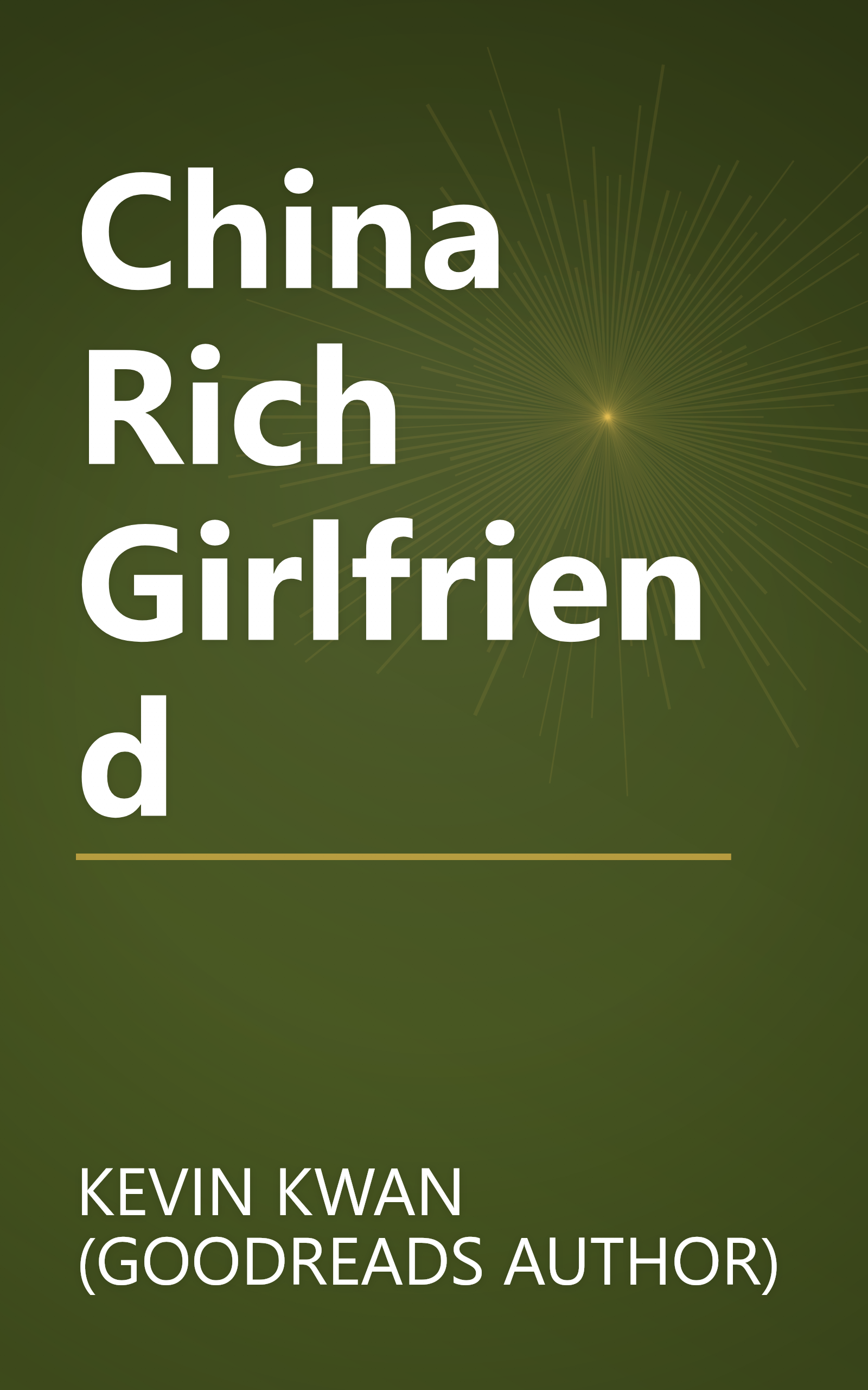 China Rich Girlfriend book cover
