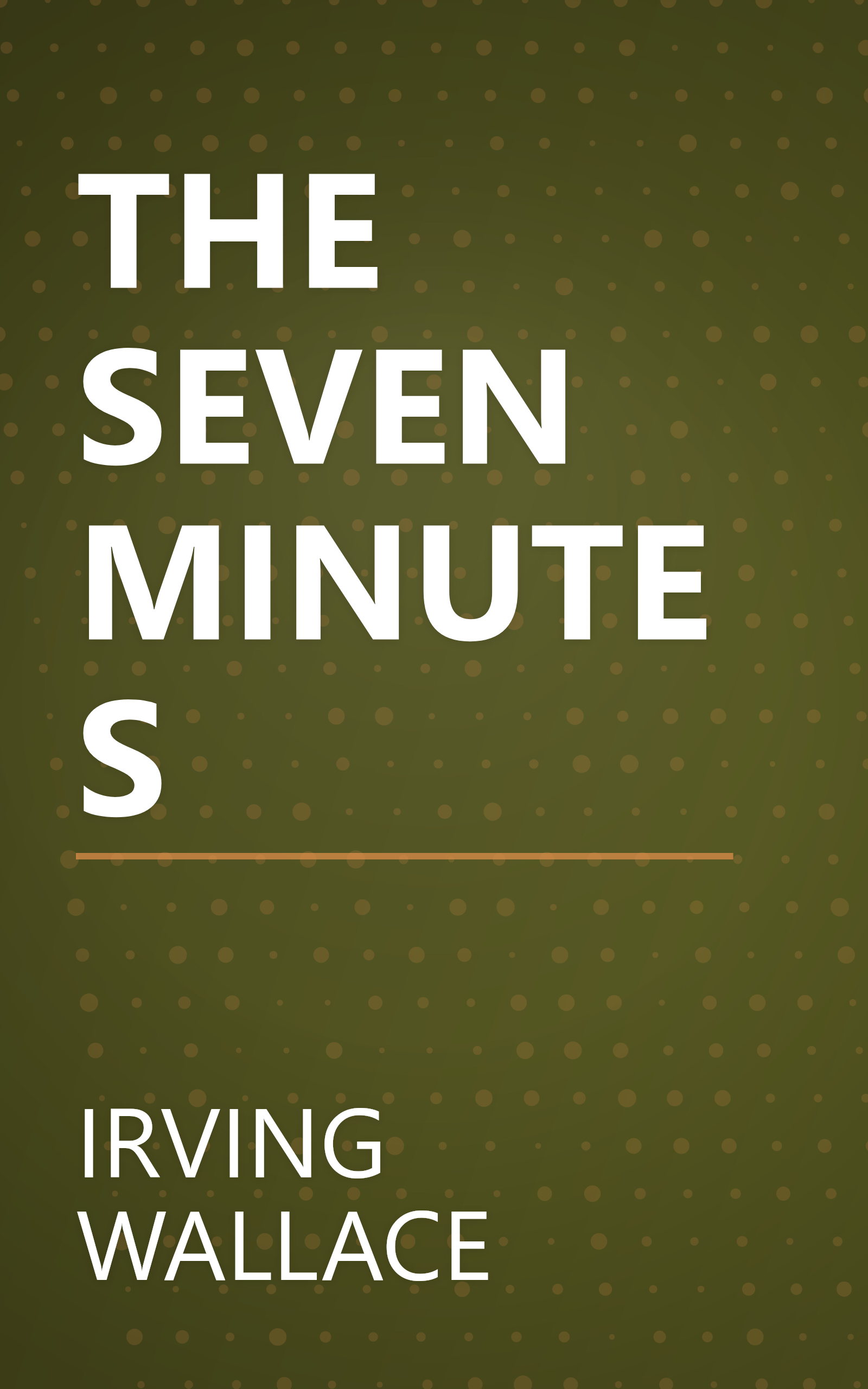 THE SEVEN MINUTES book cover