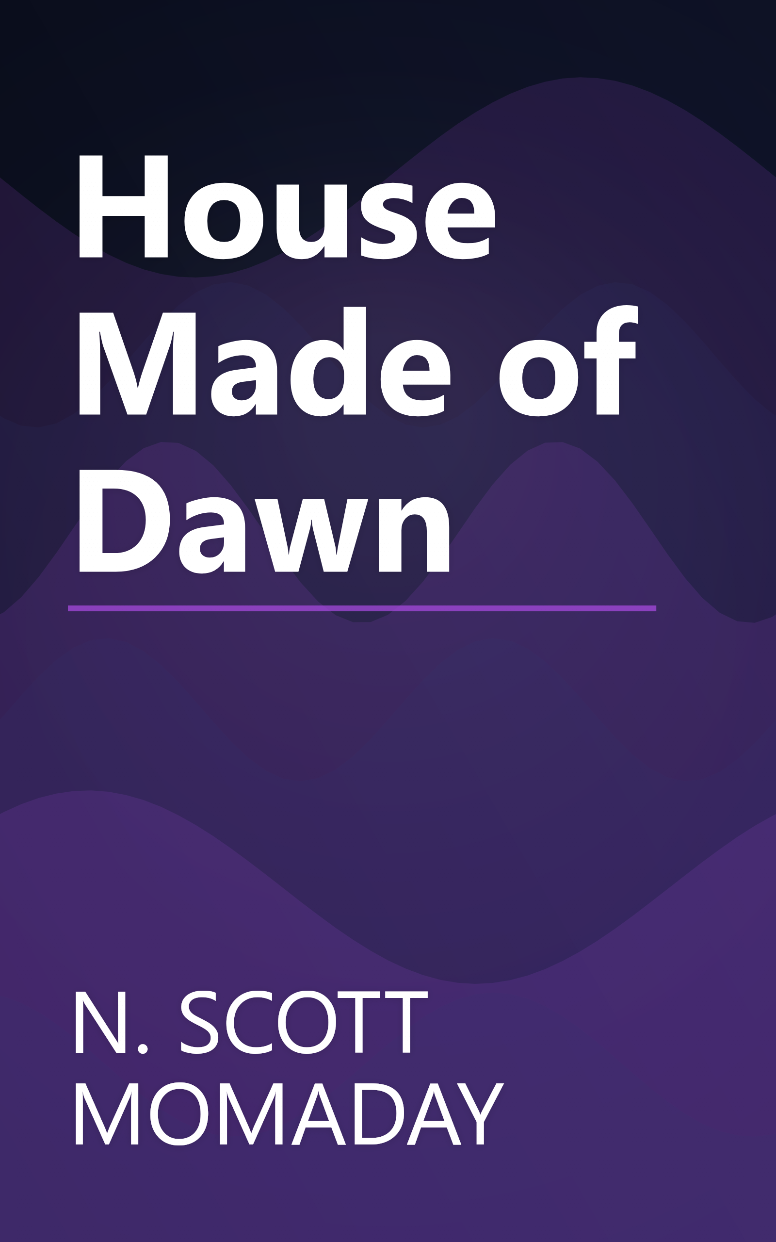 House Made of Dawn book cover