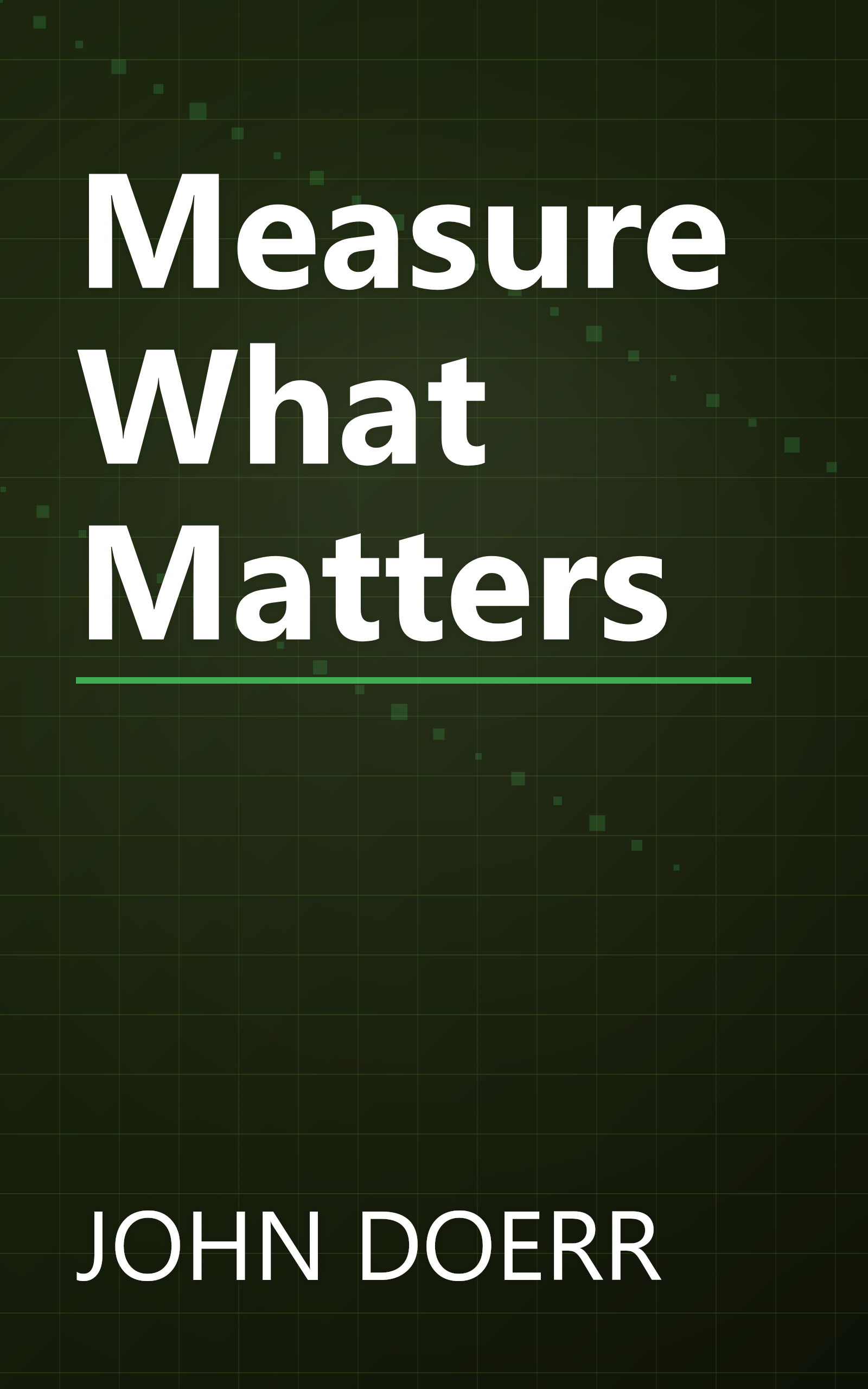 Measure What Matters book cover