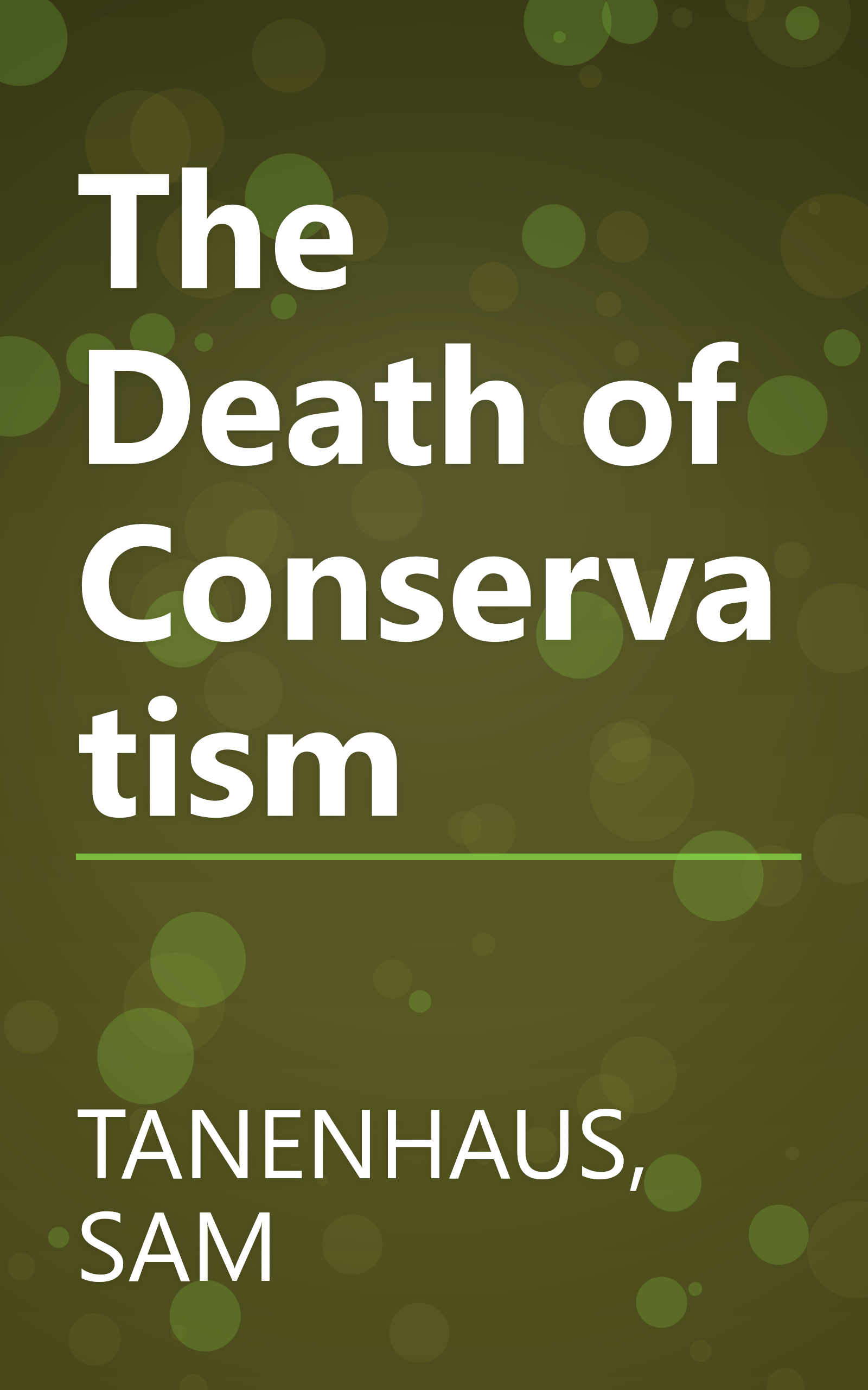 The Death of Conservatism book cover