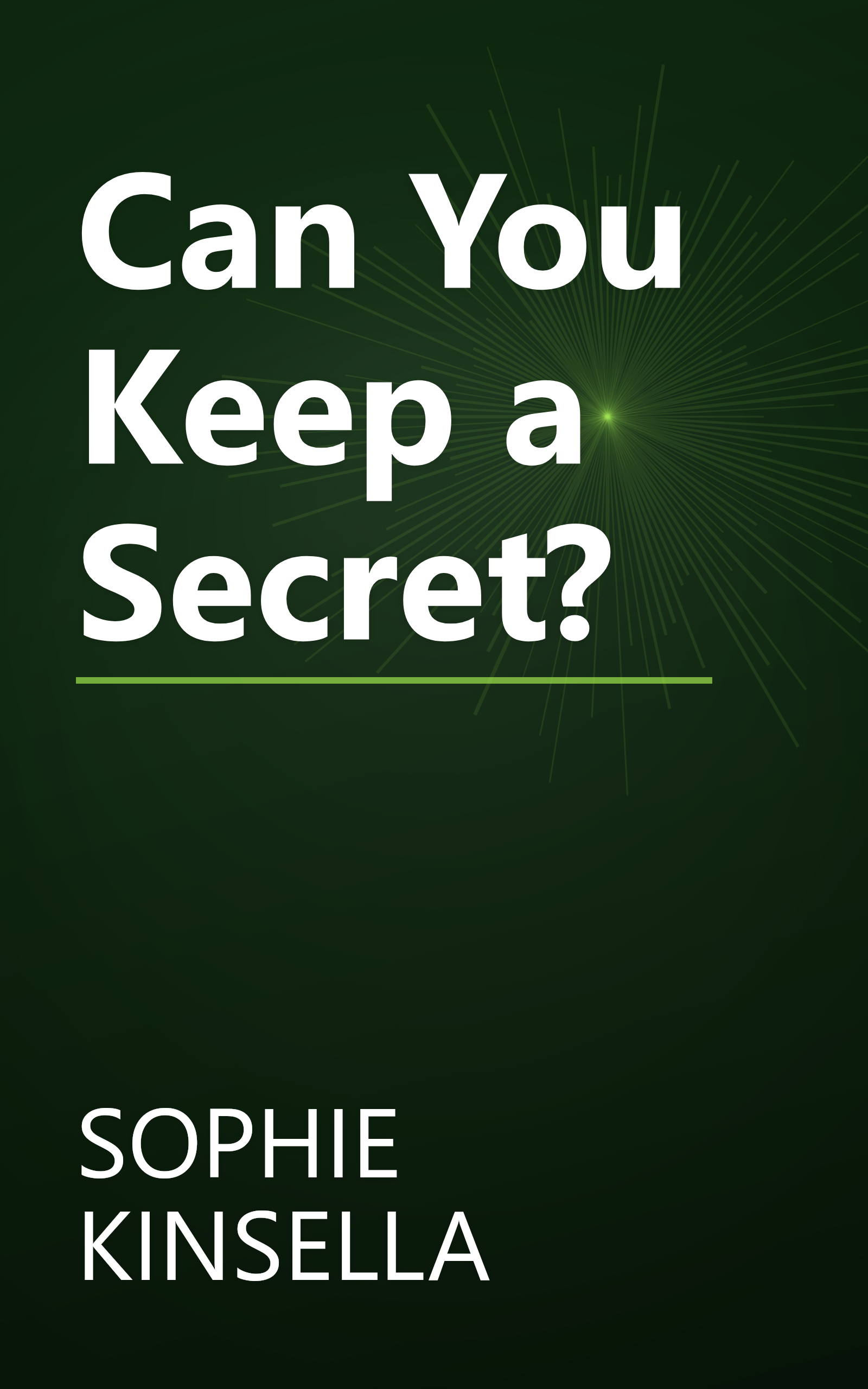 Can You Keep a Secret? book cover