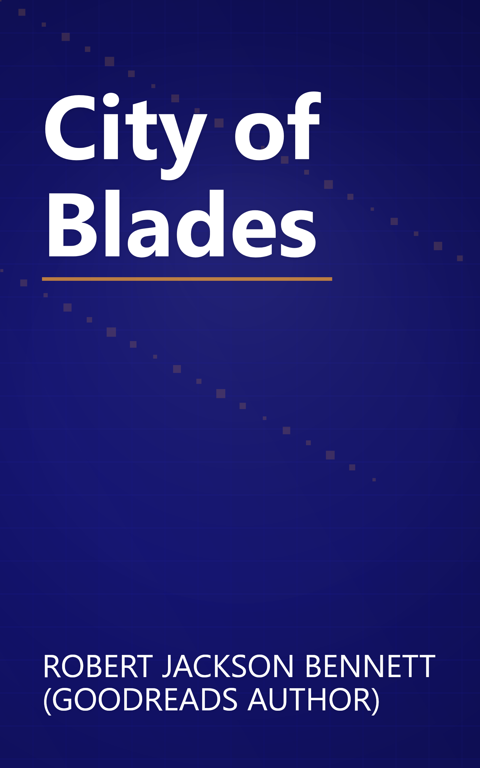 City of Blades book cover