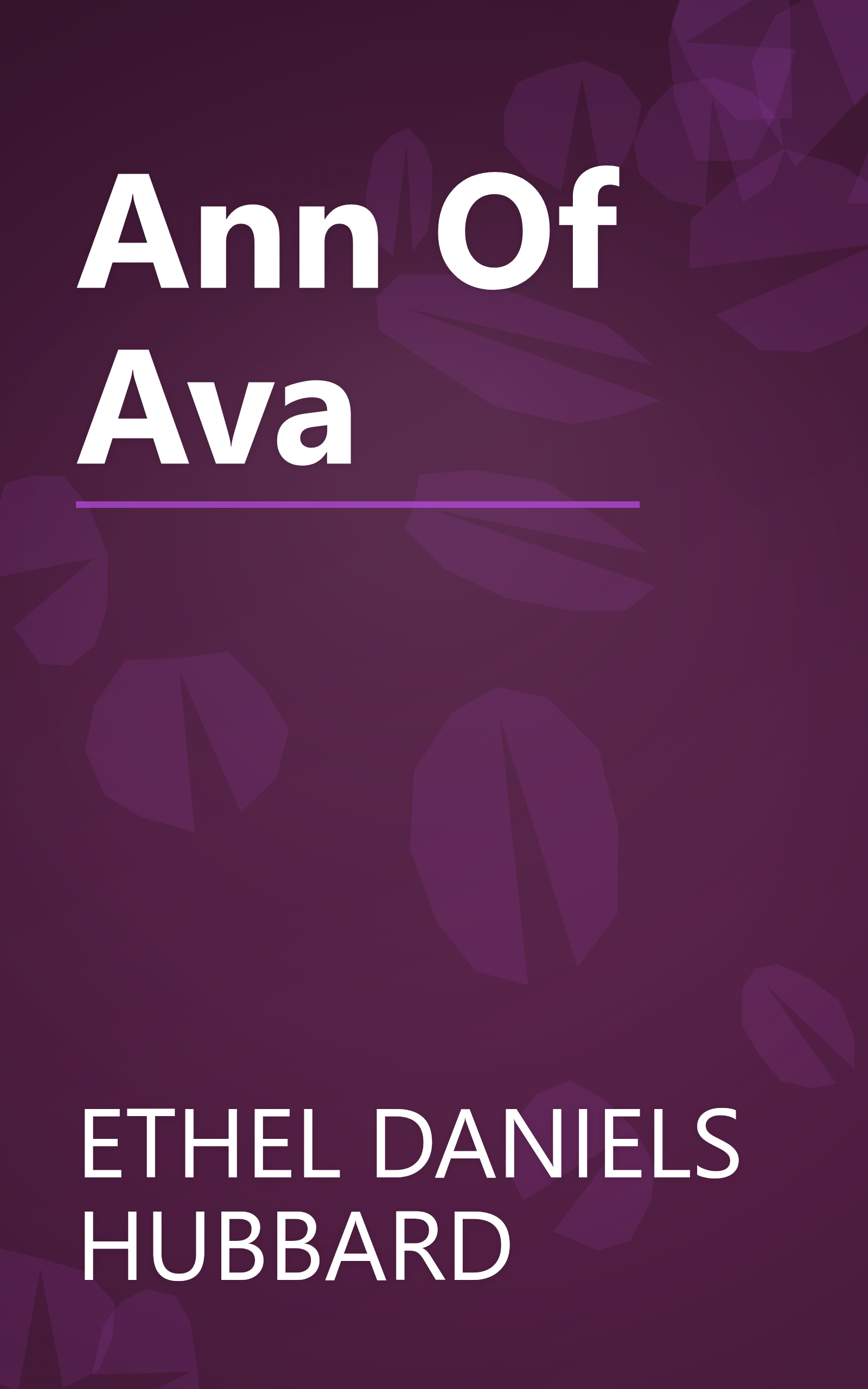 Ann Of Ava book cover